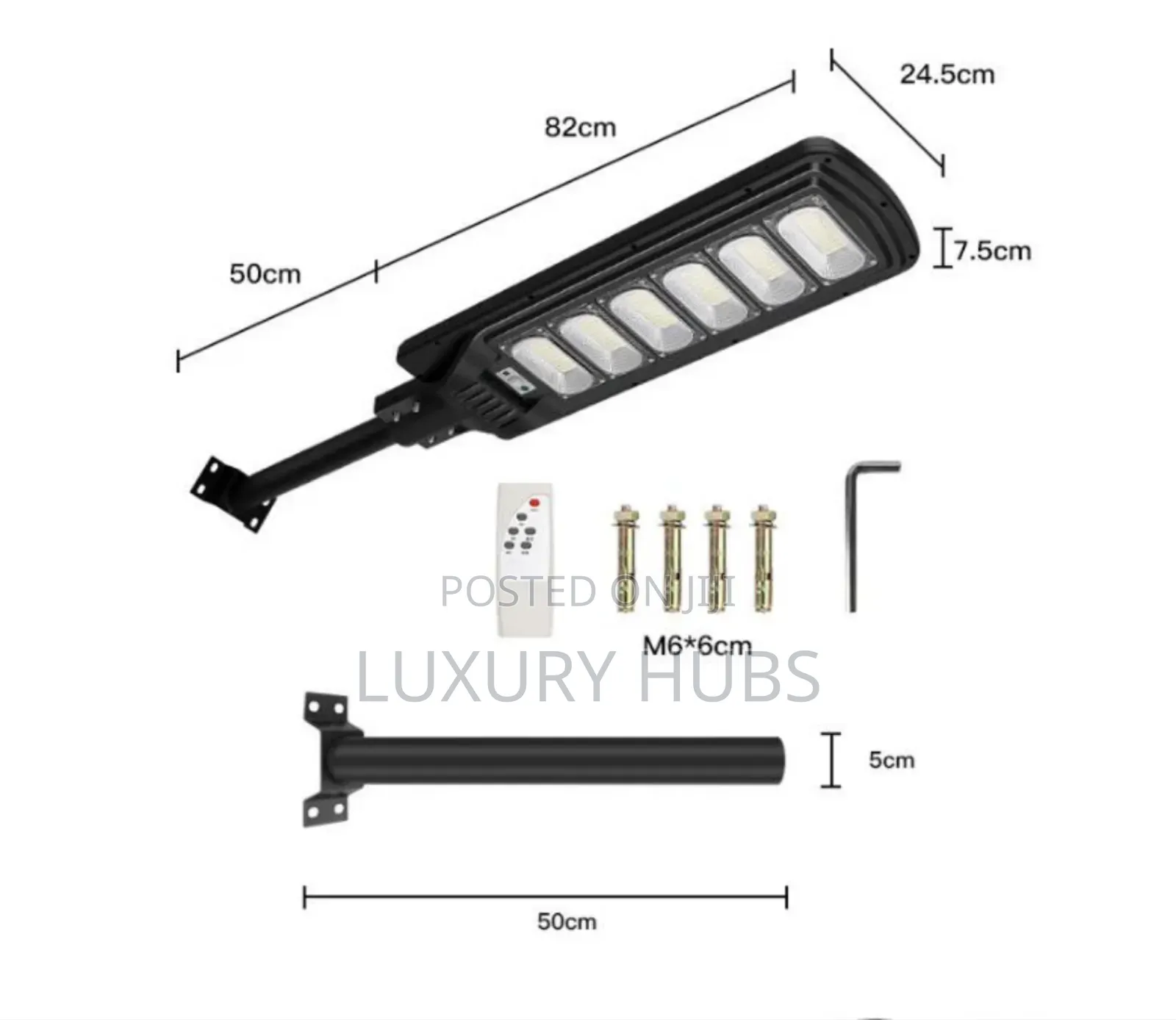 150w Solar Street Light With Mounting Rod in Agbogloshie - Solar Energy ...
