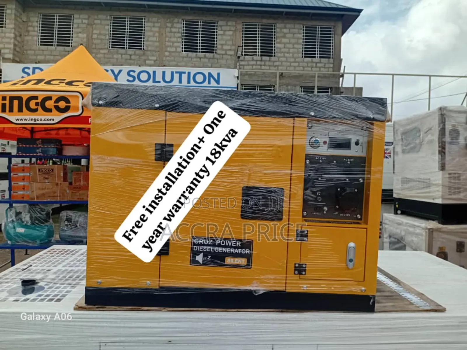 Sure Bet Power Supply Cruz Power 15kva Diesel Genset Diesel in Accra ...