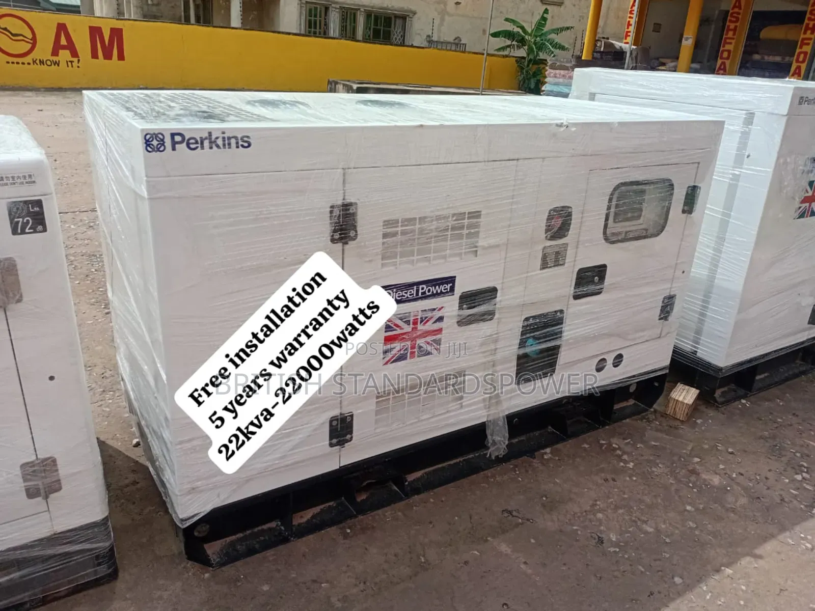 Electrical Submersible 22kva Silent Diesel Generator in Accra ...
