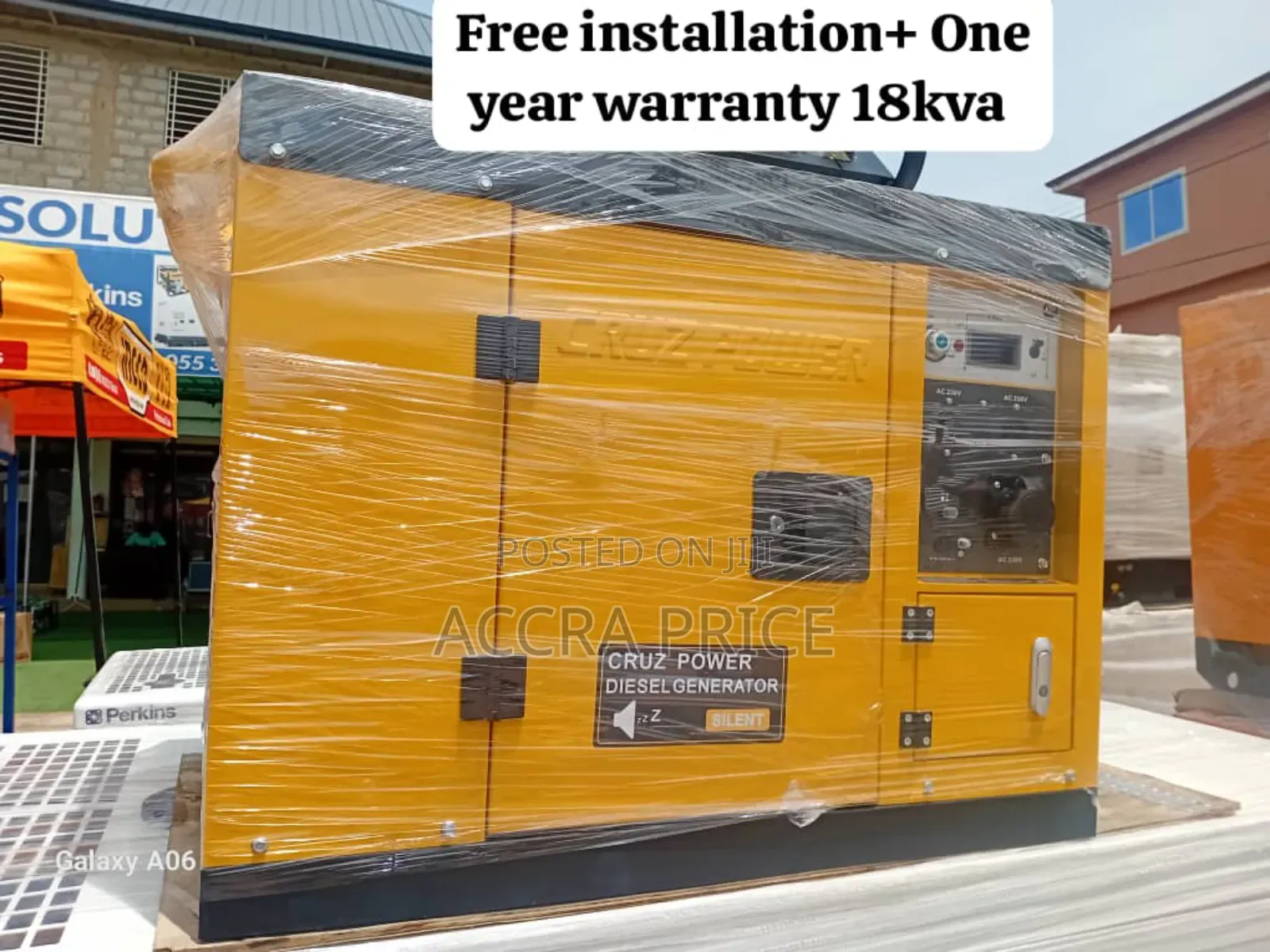 Trailblazing Generators From Cruz Power 18kva Diesel Genset in Accra ...