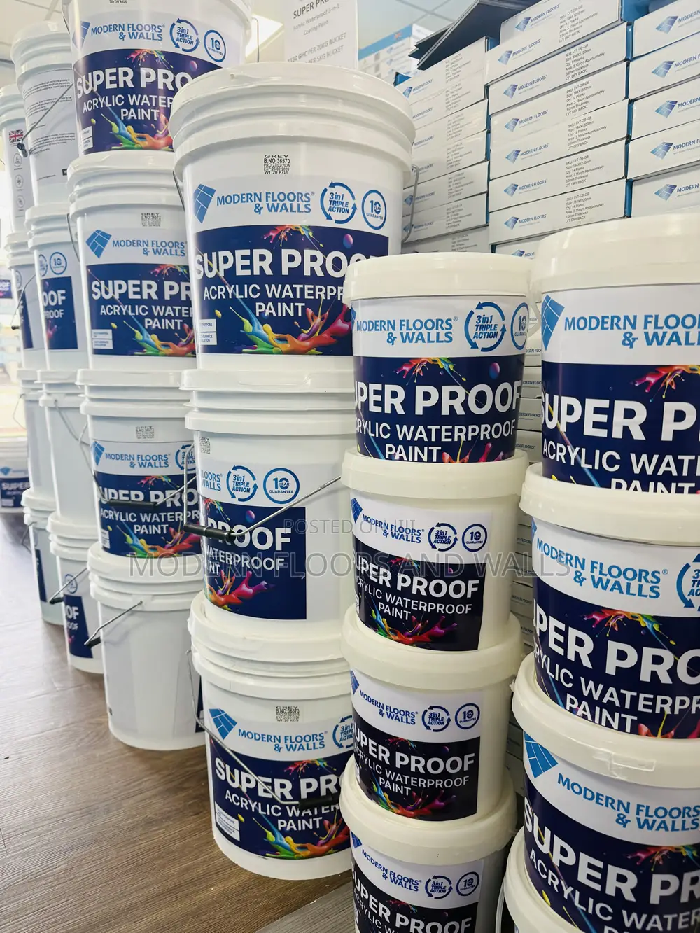 Super Proof 3-in-1 Acrylic Waterproof Paint Coating 20kg in Spintex ...