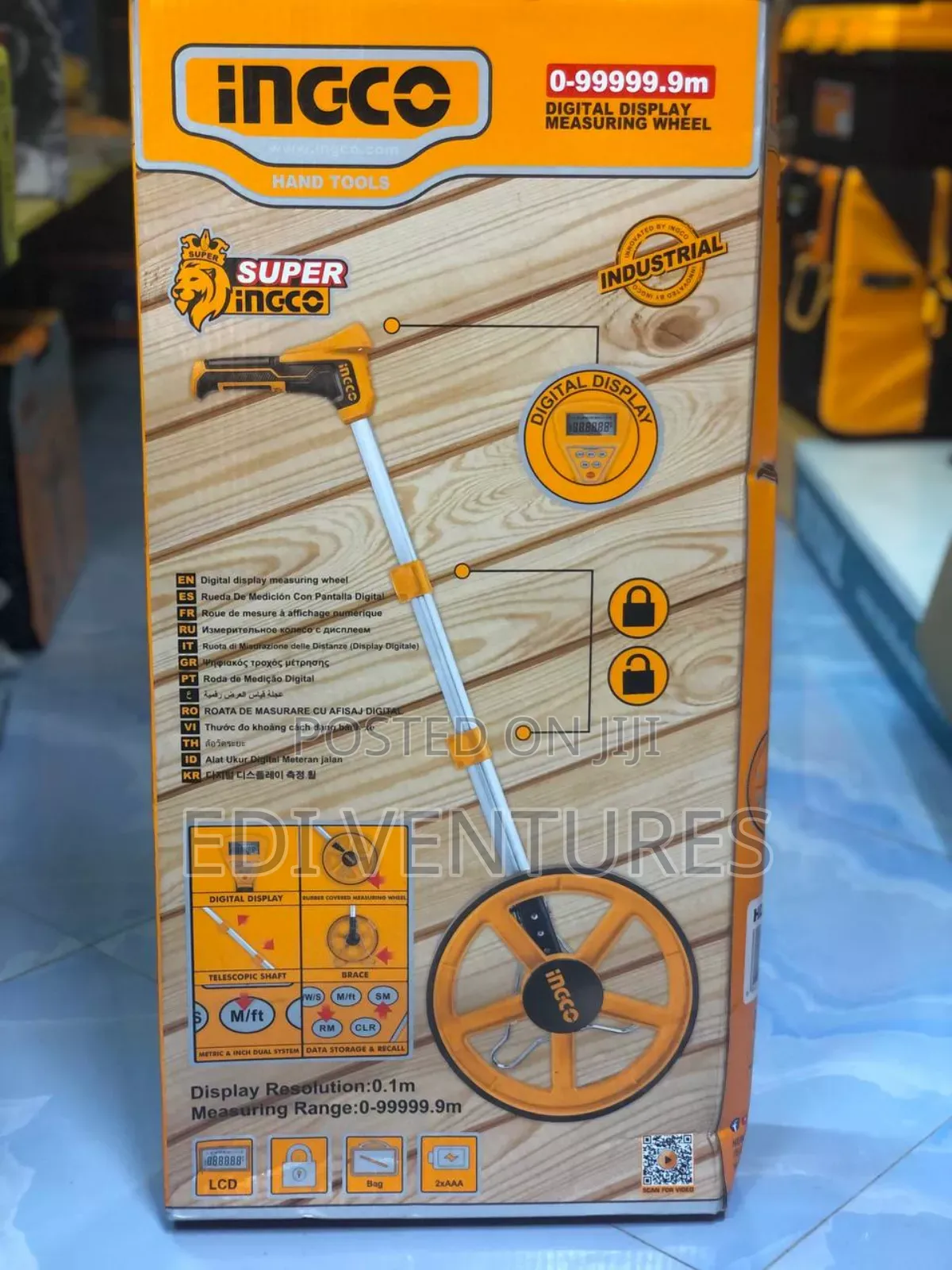 Ingco Digital Display Measuring Wheel (Range 0-9999.9m ) in Ga West ...