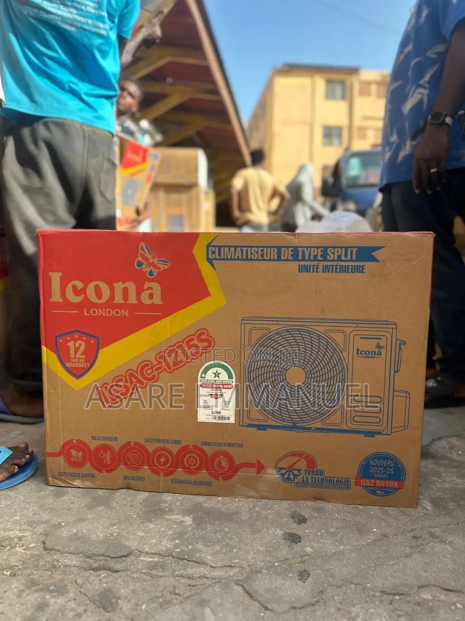 Icona 1.5hp Air Conditioner for sale - Asare Emmanuel Price: GH₵ 2,899 ...