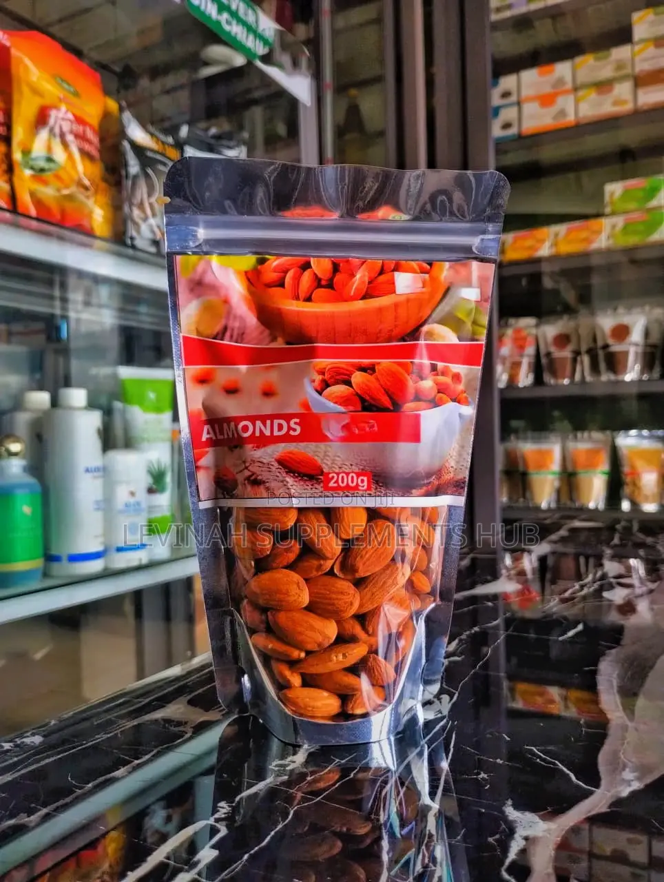 Organic Almond Nuts – Healthy Snack Skin Booster in Lapaz - Food & Beverages, Levinah ...