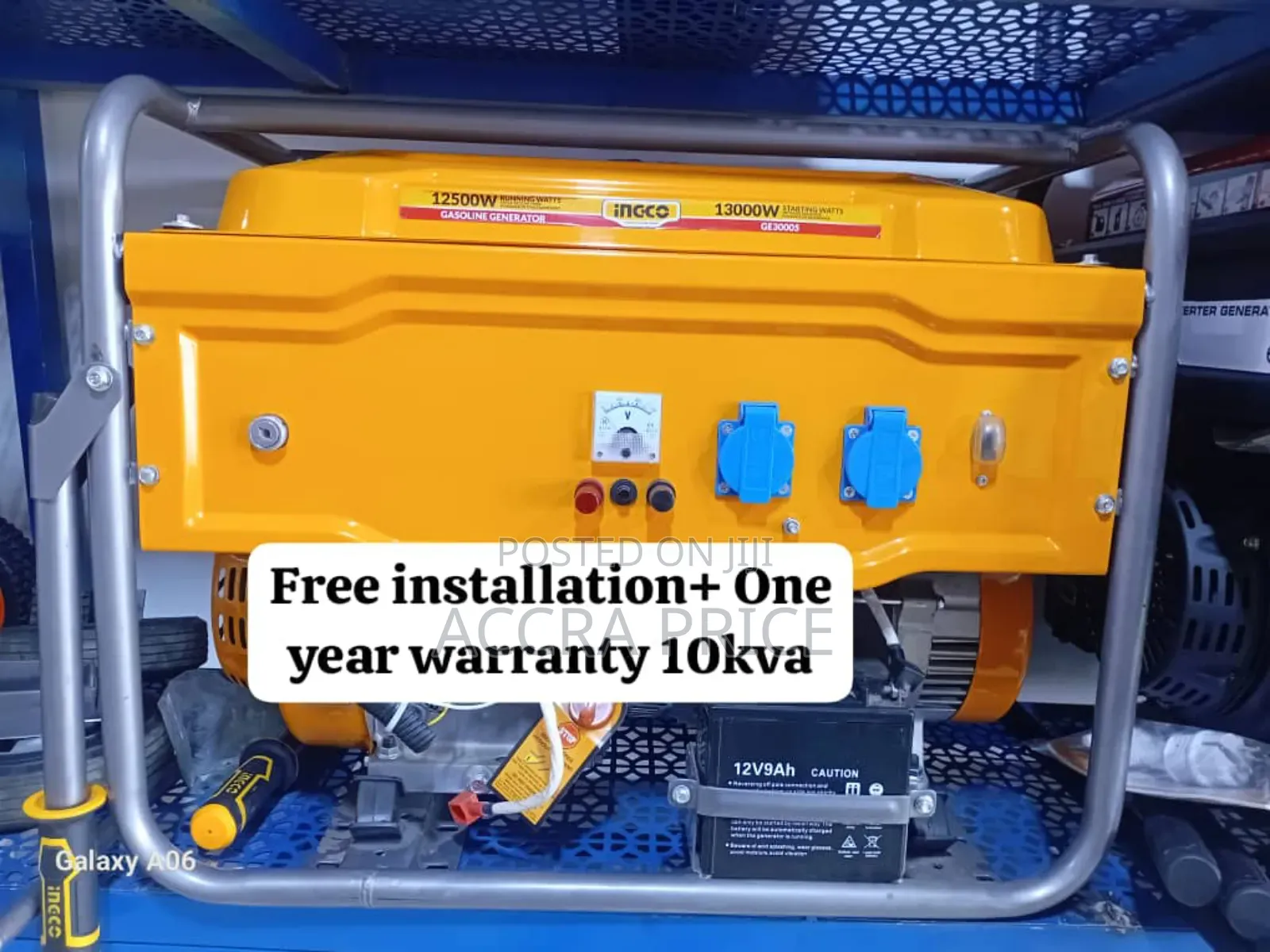 Smooth Power Delivery 10kva Diesel Genset Ingco Genset in Accra ...