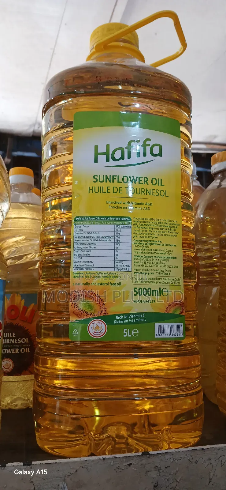 Hafifa Sunflower Oil 5l in East Legon - Food & Beverages, Modish Plus ...
