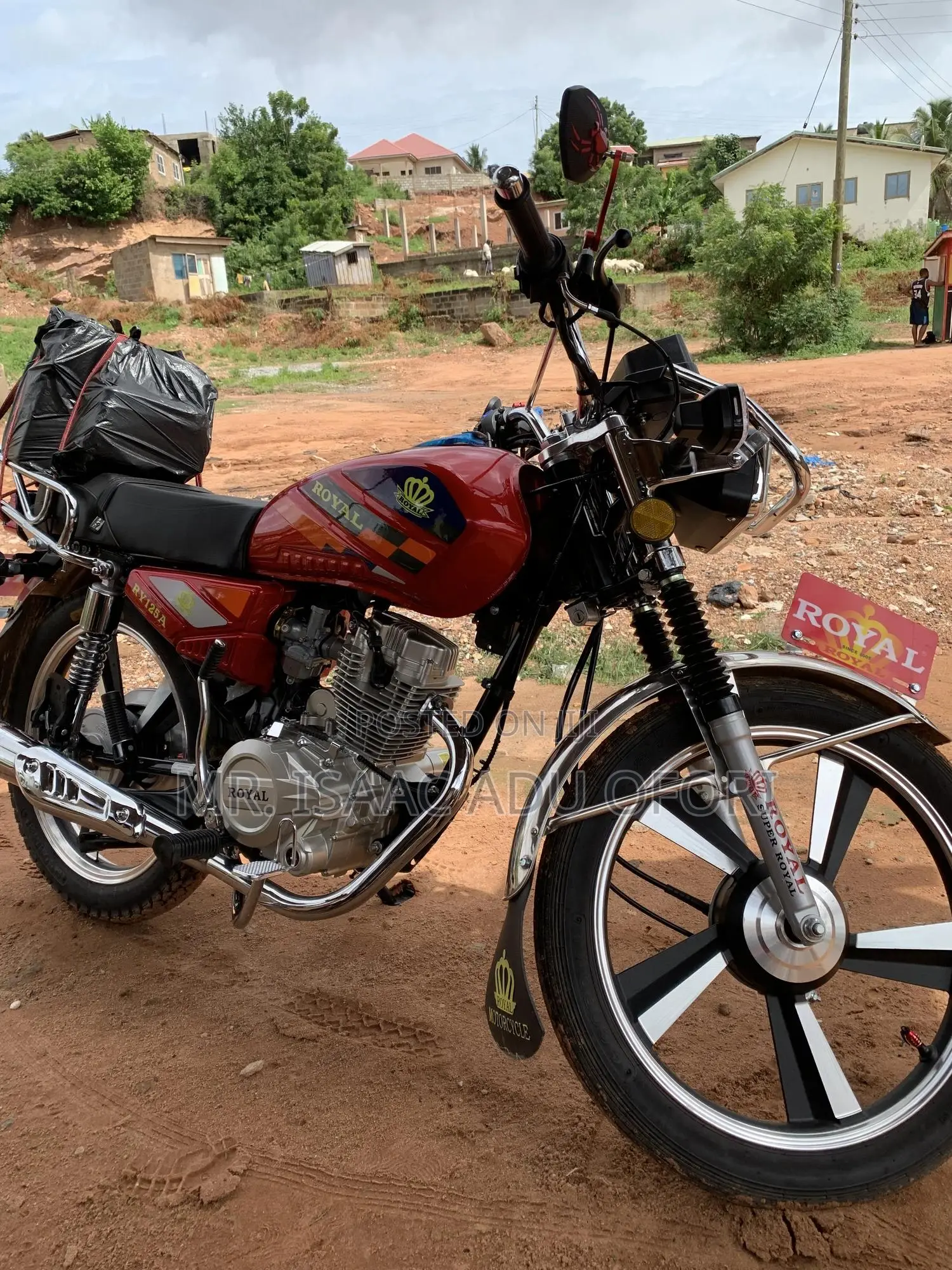 New Royal Motorcycle 2005 Red in Accra Metropolitan - Motorcycles ...
