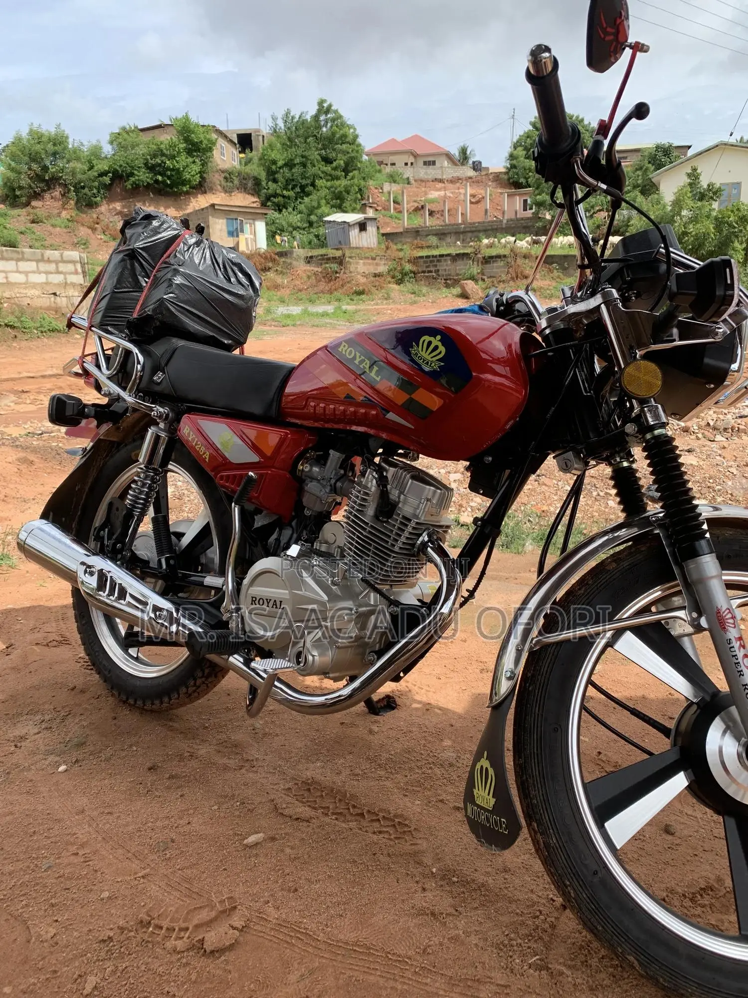 New Royal Motorcycle 2005 Red in Accra Metropolitan - Motorcycles ...