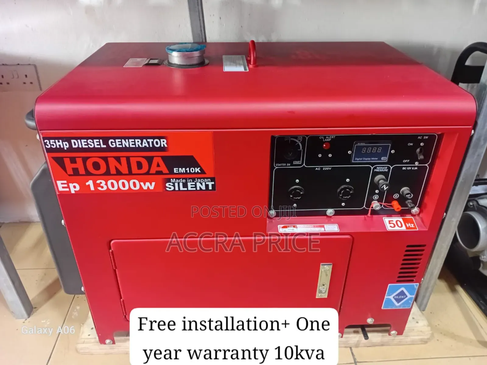 Power on Demand 10kva Honda Gen Diesel Honda Generator in Accra ...