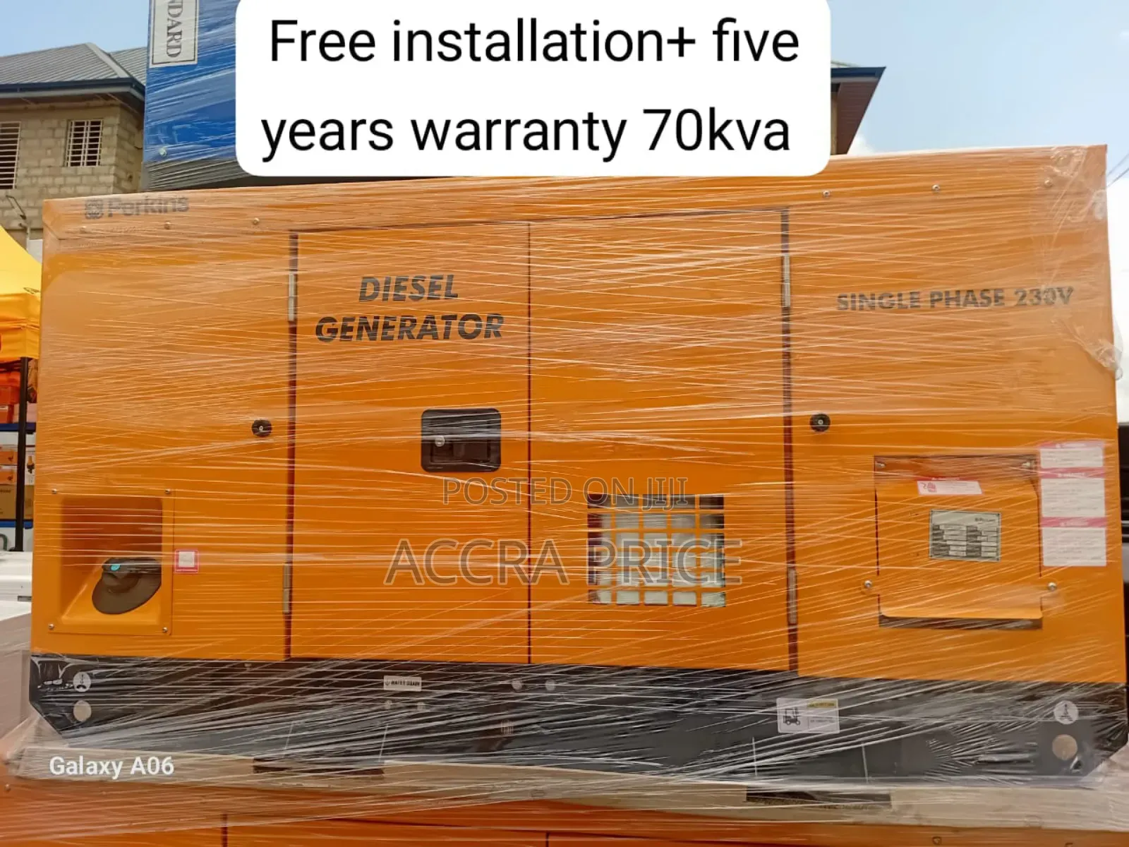 Powering Progress 70kva Perkins Diesel 70kva Genset 65kw in Accra ...