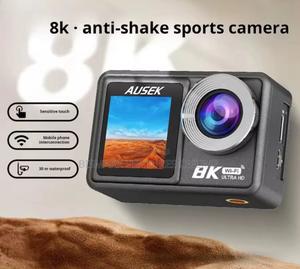 Ausek Pro Action 8k Uhd Camera With 50mp Photo Dual Screen. in East Legon - Photo & Video ...