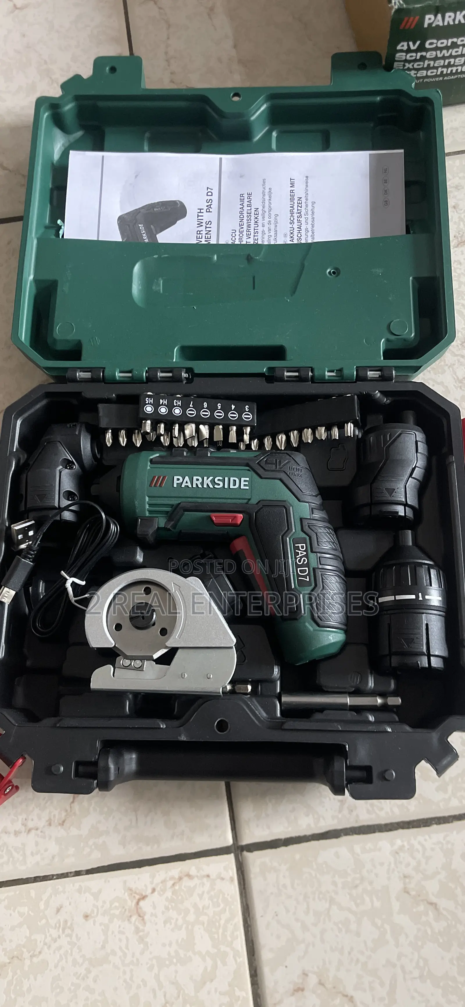 Parkside 4v Cordless Screwdriver With Exchangeable Parts in Accra ...