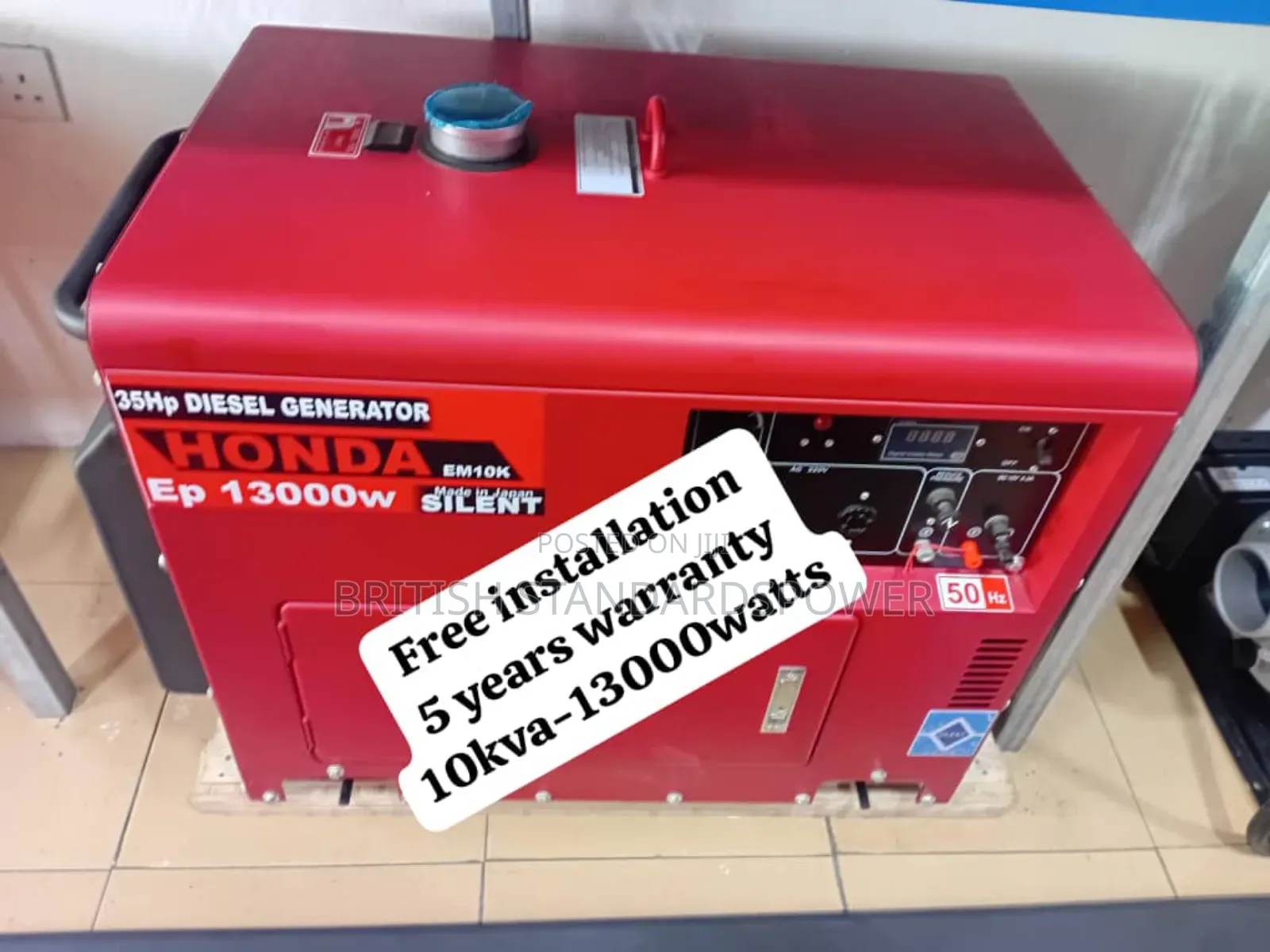 Long-Term Consistency Power 10kva Honda Diesel Genset Honda in Accra Metropolitan - Electrical ...