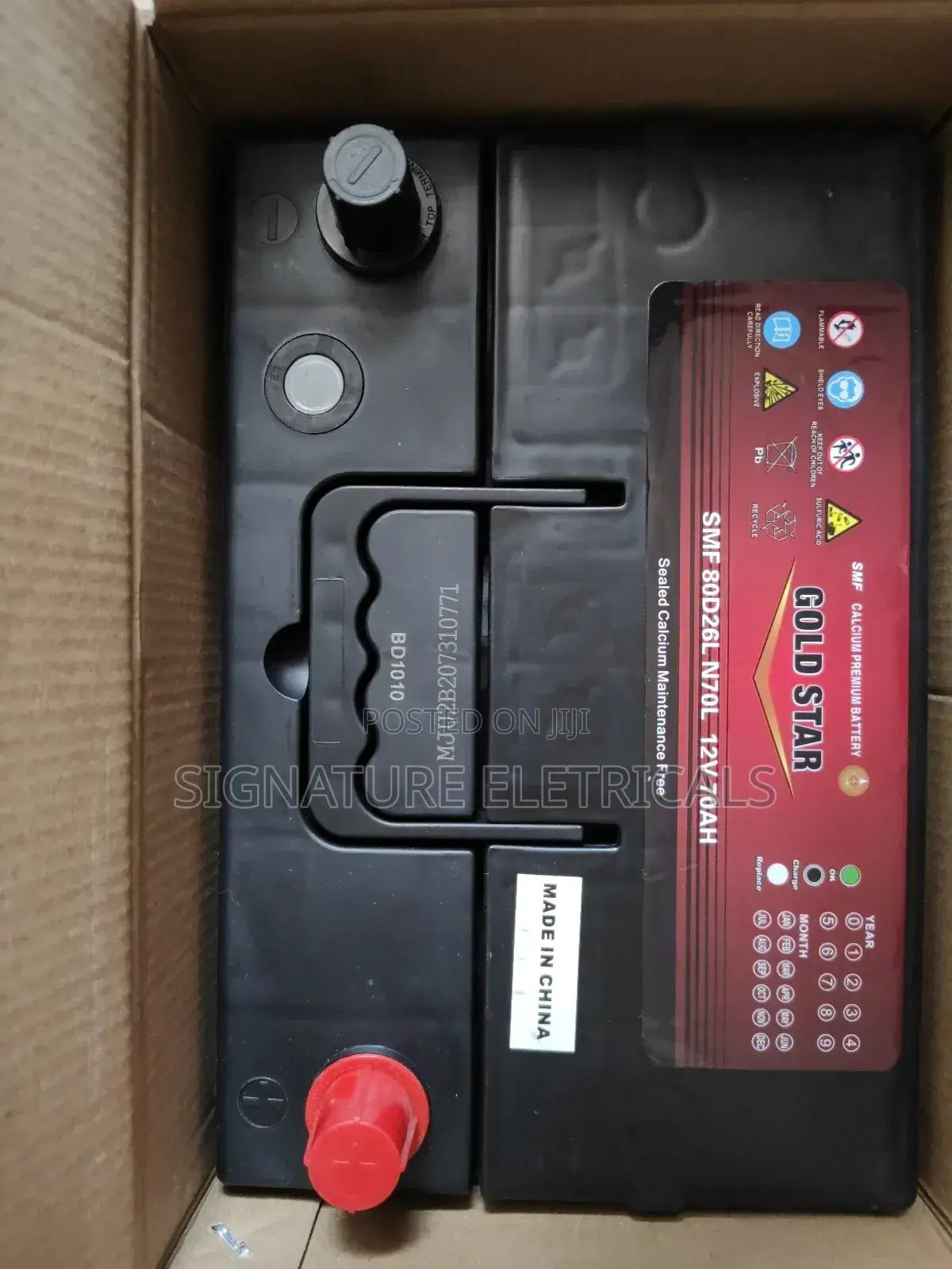 Gold Star Smf 80d26l 12v 70ah 15 Plates in Spintex - Vehicle Parts ...