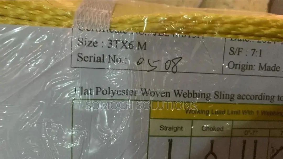 3ton X 6meters Lilting Belt Sling in Accra Metropolitan - Other Repair ...