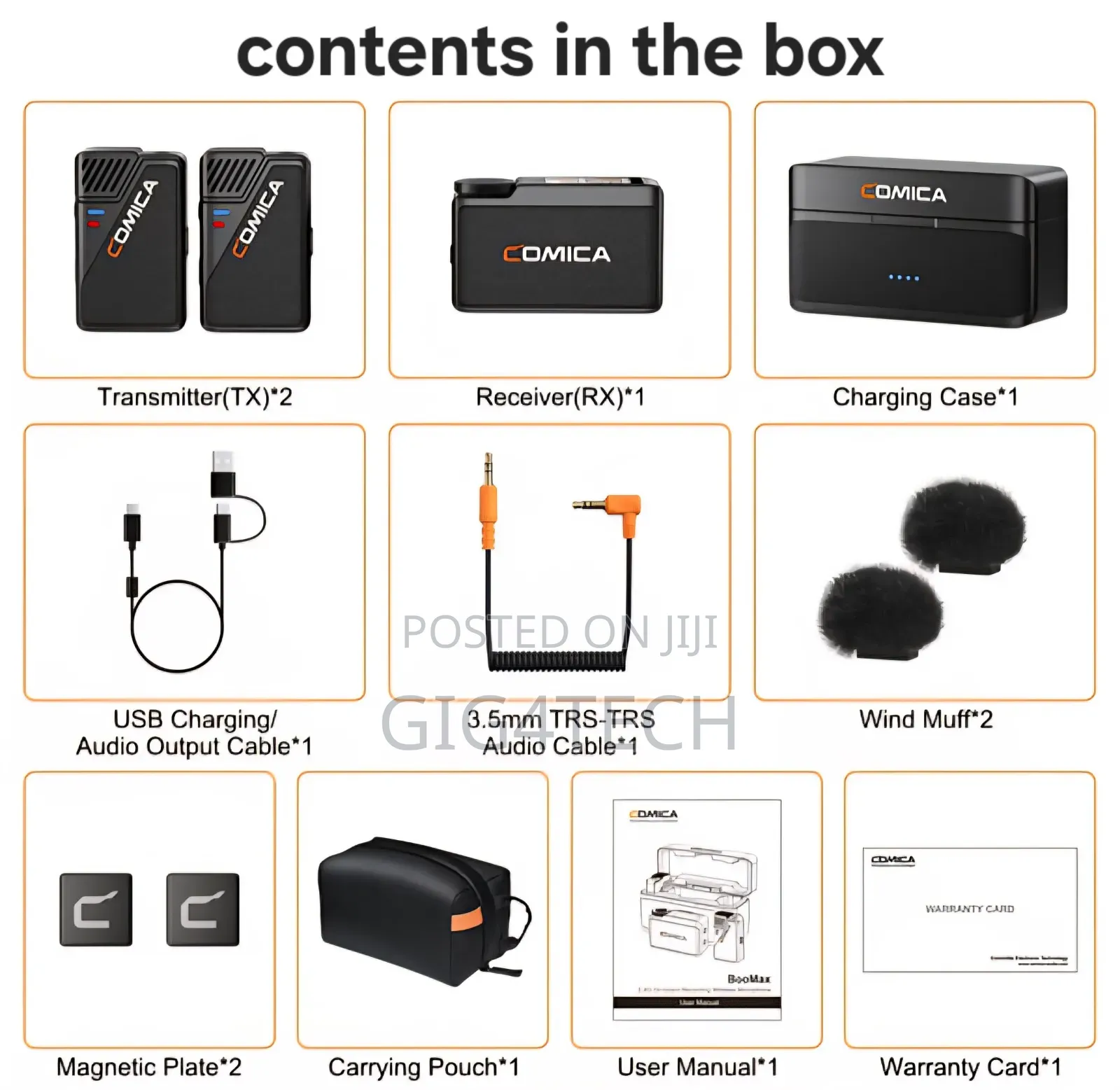 Comica Boomax 32-Bit Float Audio With Internal Recording in Kaneshie - Audio & Music Equipment ...