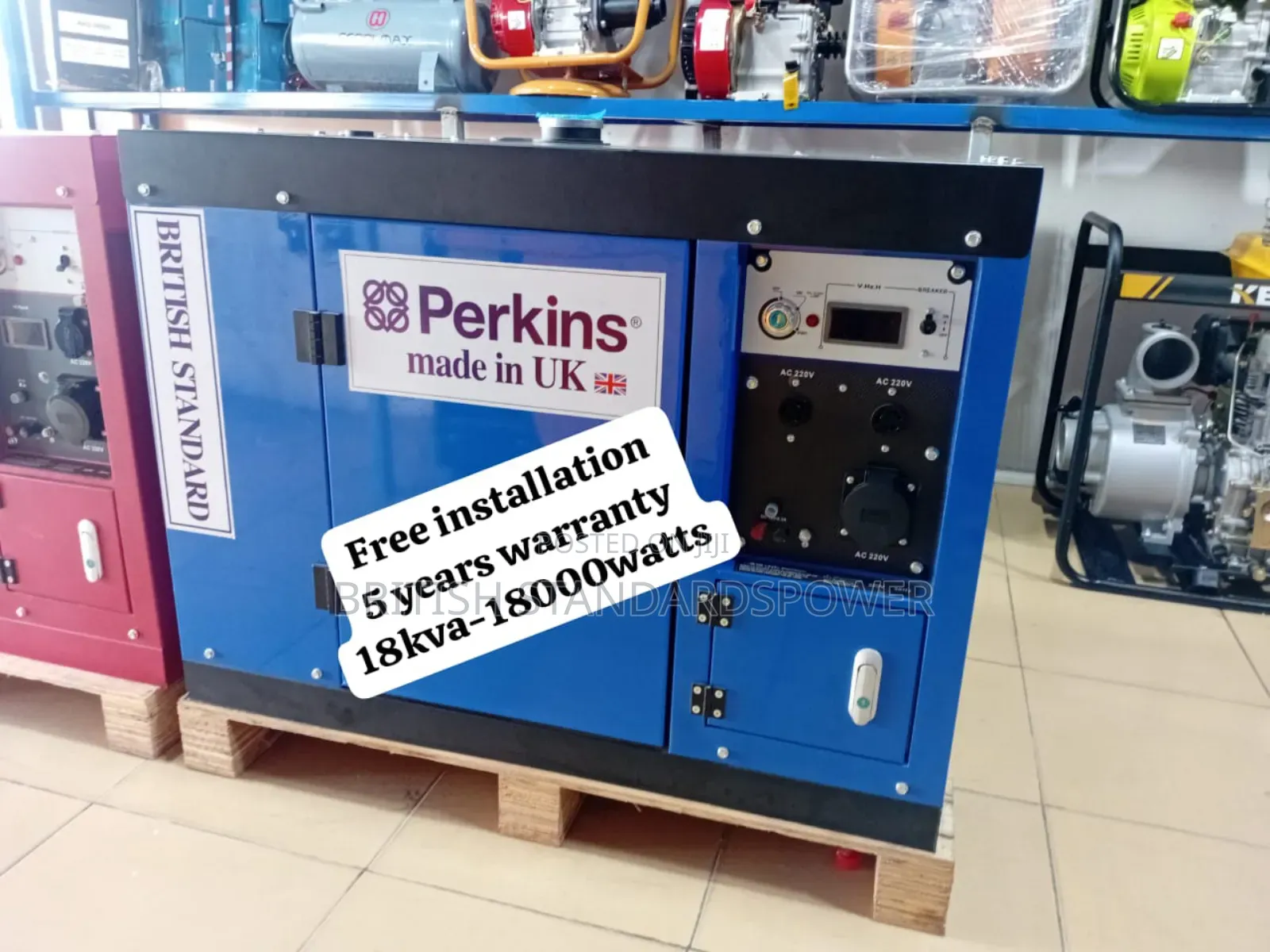 Perkins Diesel Engine System 18kva Silent Generator Perkins in Accra ...