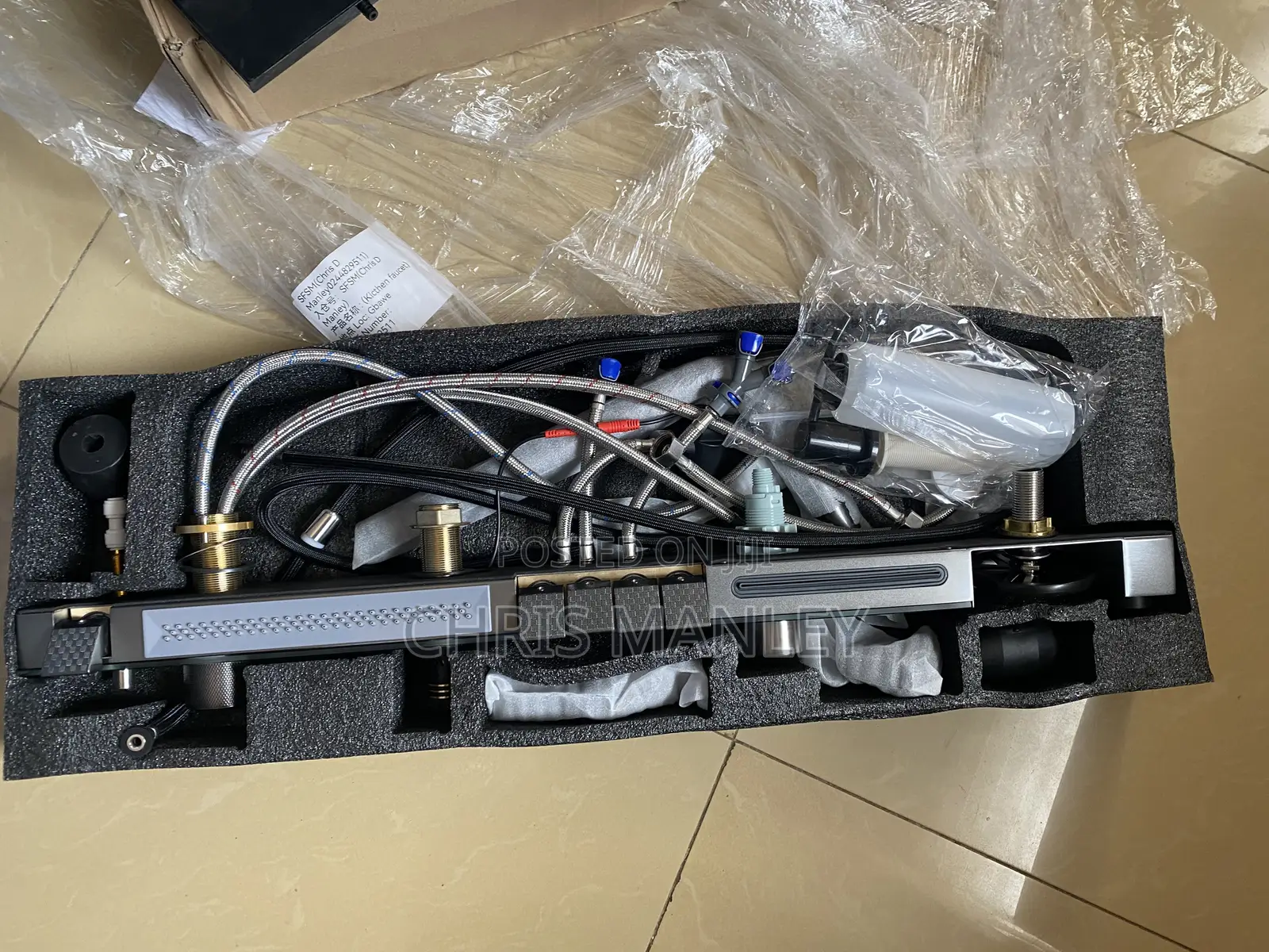 Smart Luxury Waterfall Kitchen Sink With Phone Holder in Gbawe ...