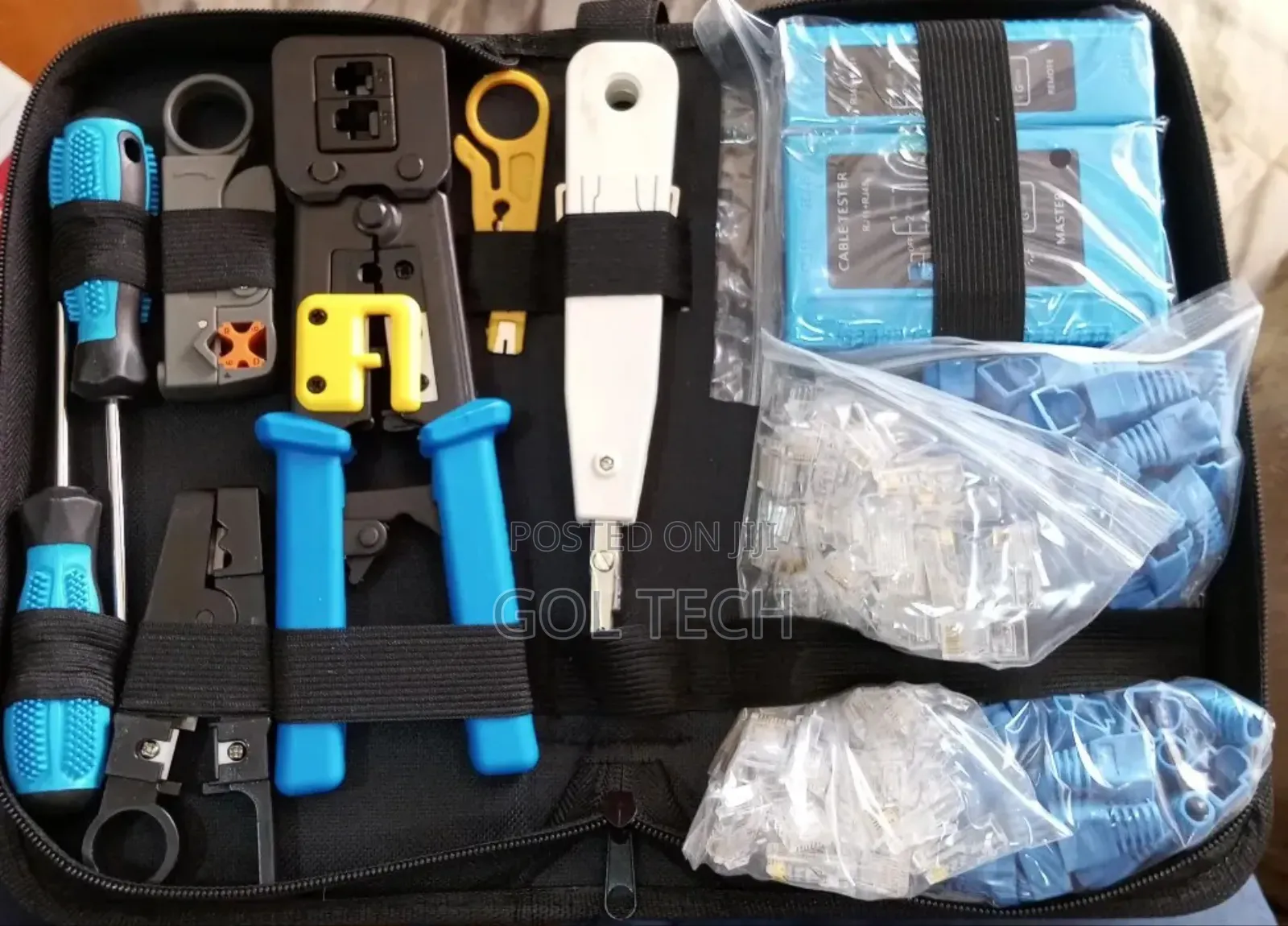 Networking Tool With Passthrough Crimping Tool and Connector for sale ...