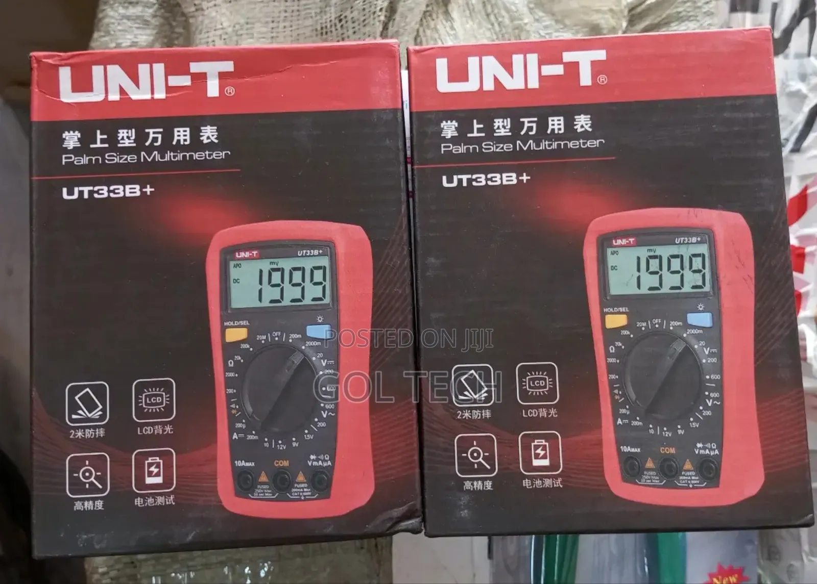 Uni-T Palm Size Multimeter Ut33b+ in Kasoa - Measuring & Testing Tools ...