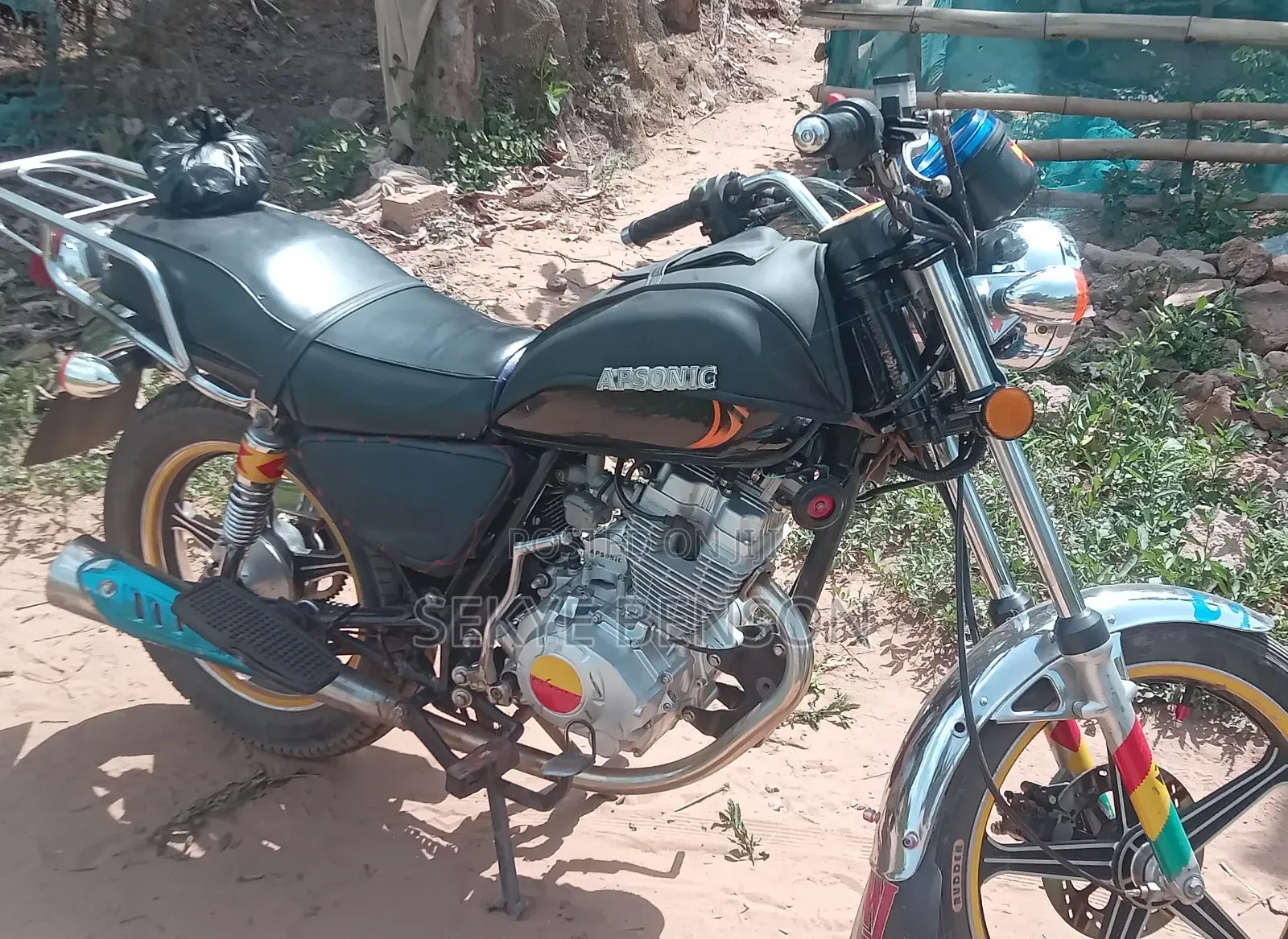 Apsonic AP125-19 2022 Black in Kpando Municipal - Motorbikes & Scooters, Sekye Benson | Jiji.com.gh