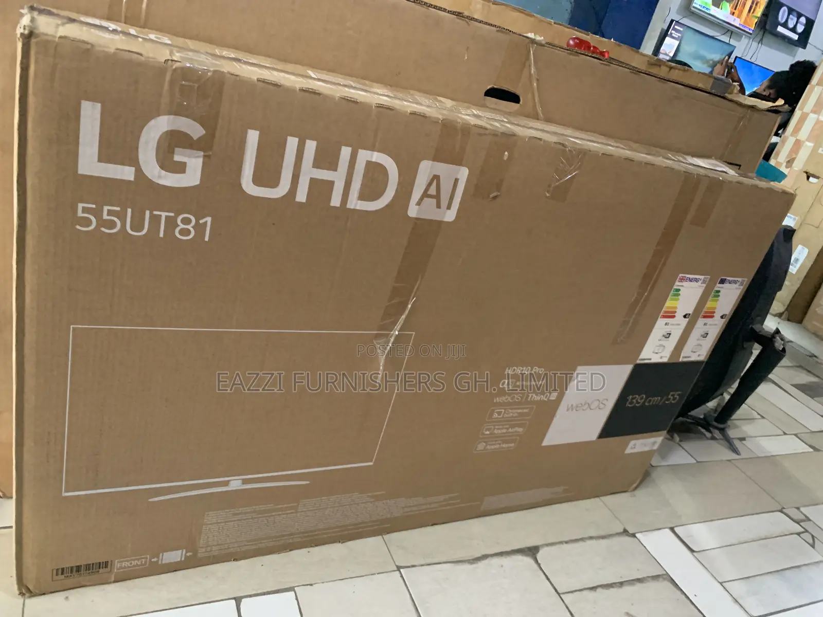 Extra Clear Picture Lg 55 Smart Satellite 4k Uhd Hdr Powerful Sound Tv ...