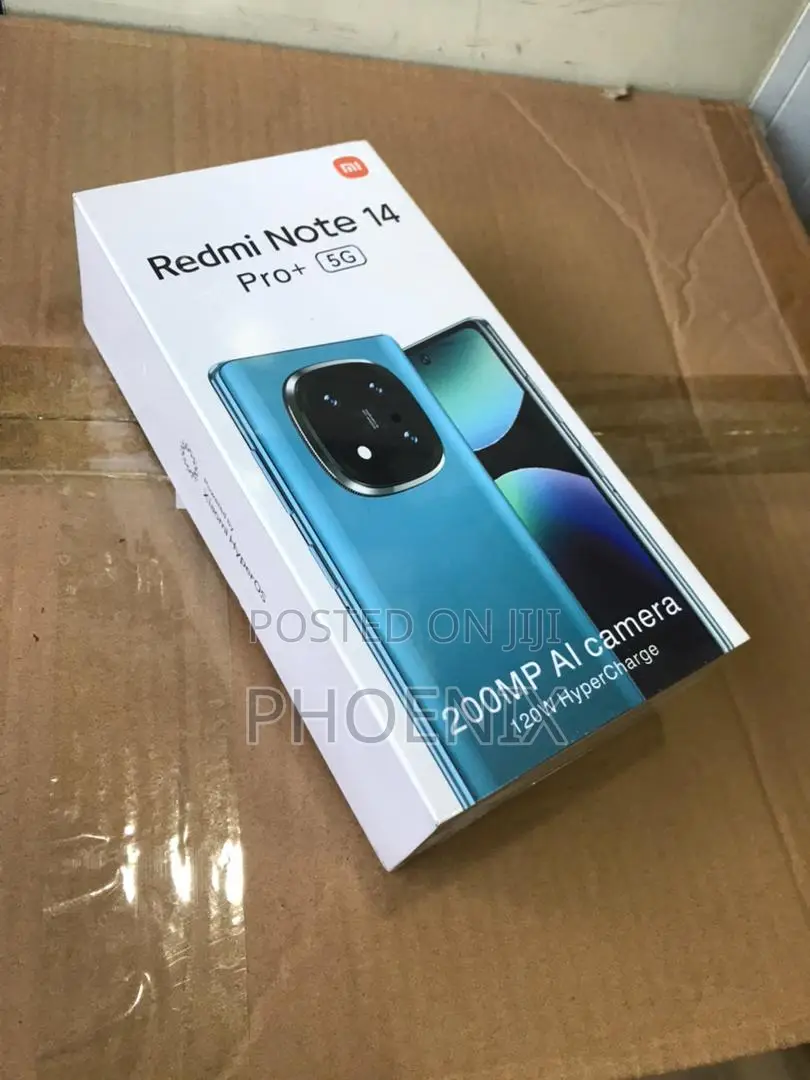 New Xiaomi Redmi Note 14 Pro+ 5G 512 GB Black in Achimota - Mobile ...