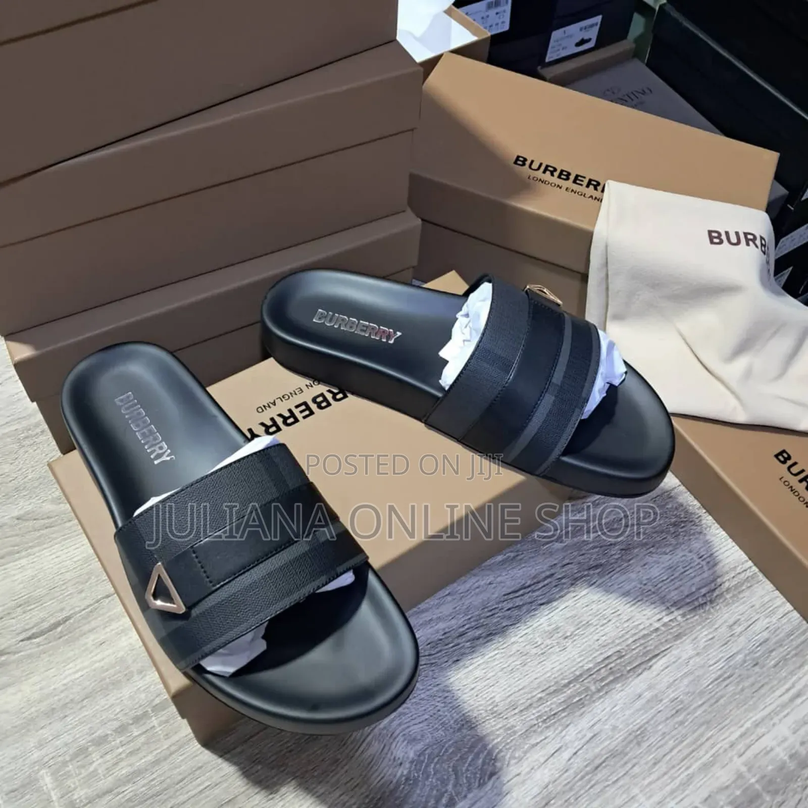 Burberry Design Slippers in Accra Metropolitan - Shoes, Asorti Naaka ...