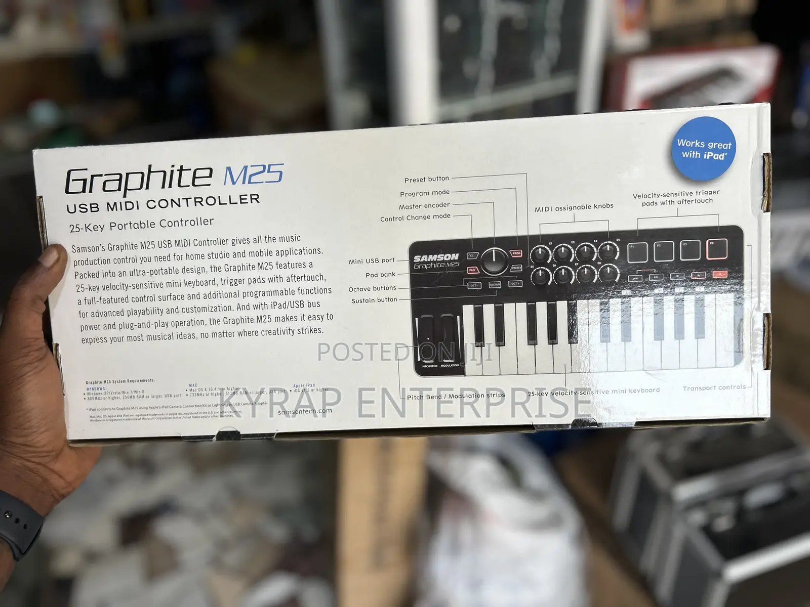 Samson Graphite 25 Midi Keyboard in Accra Metropolitan - Audio & Music Equipment, Kyrap ...