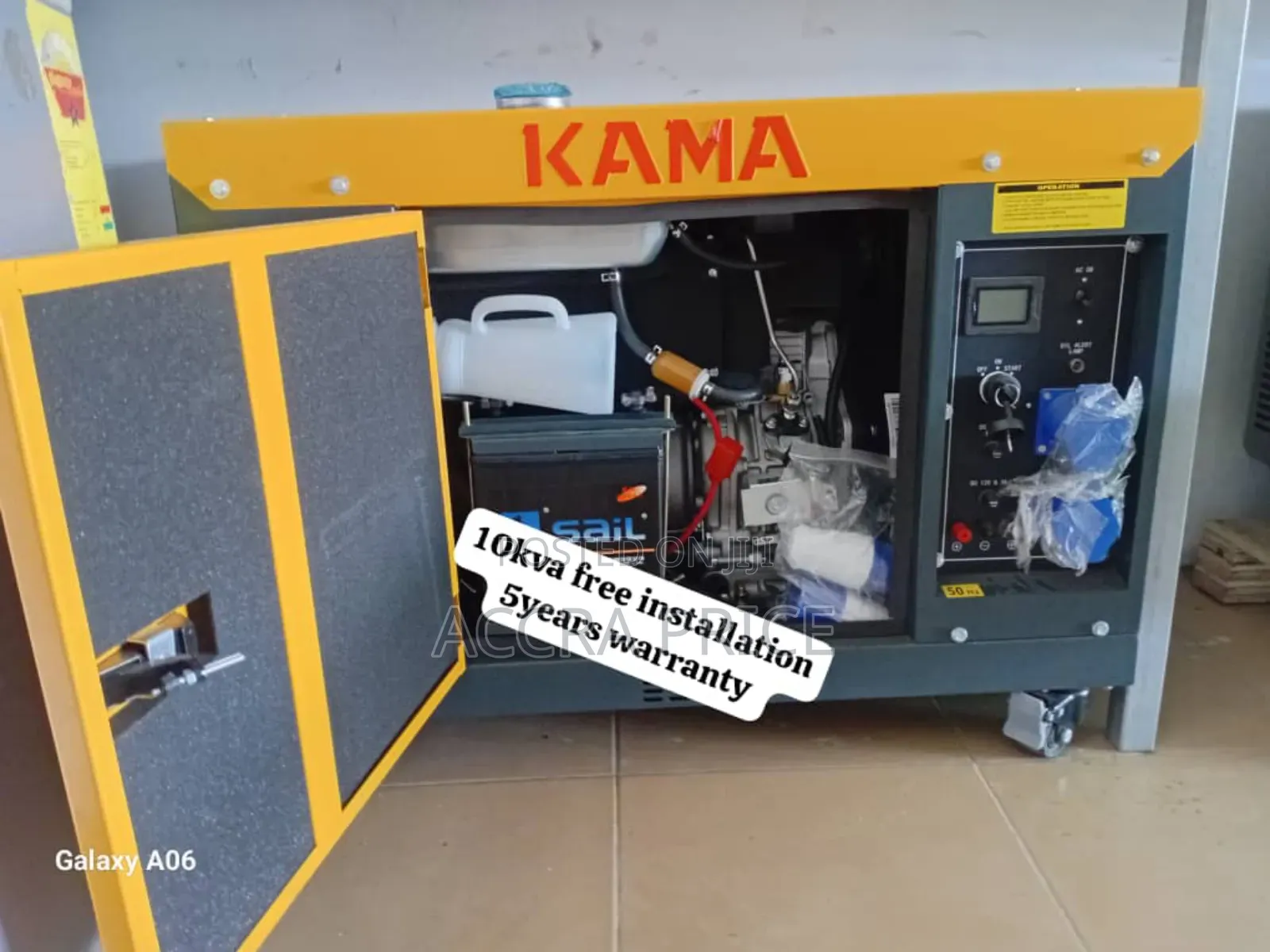 Your Reliable Power Source Kama 15kva Diesel Generator in Accra ...