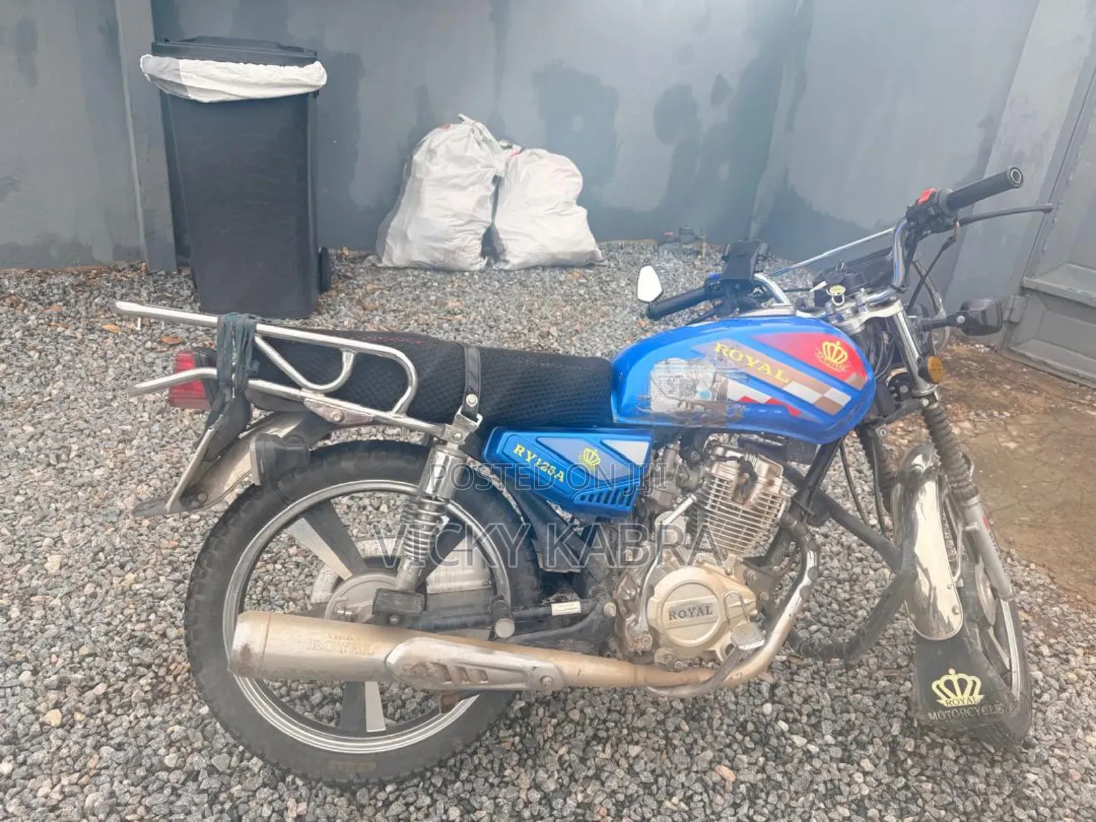 Royal Motorcycle 2024 Blue in Tema Metropolitan - Motorcycles ...