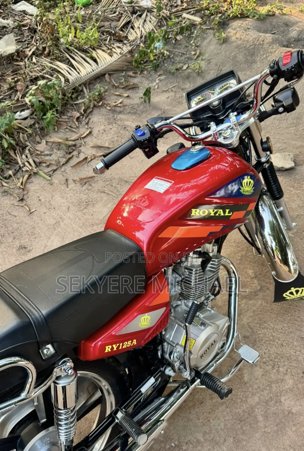 Royal Motorcycle 2024 Red in Accra Metropolitan - Motorbikes & Scooters ...