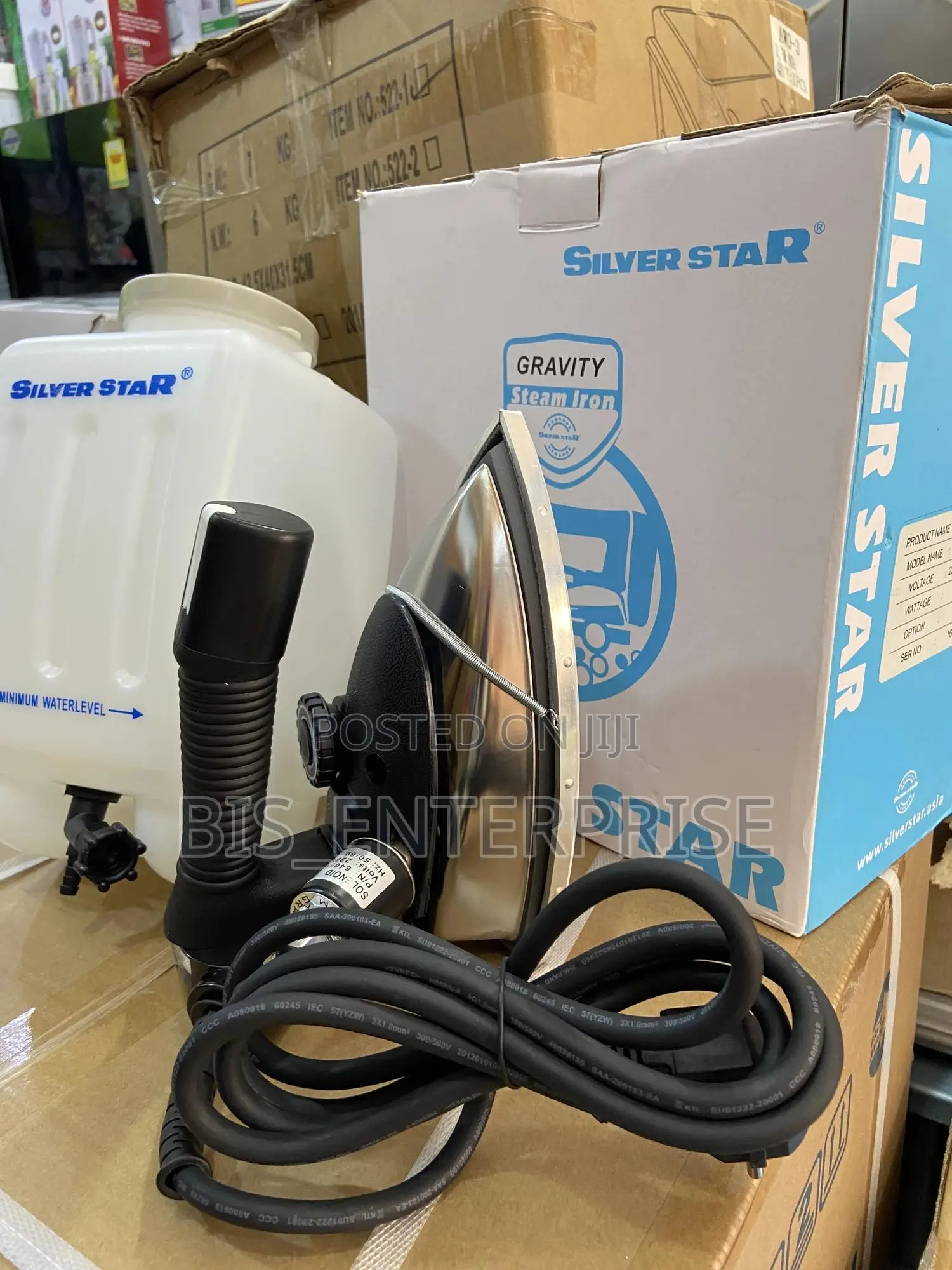 Original Gravity Steam Iron (Silver Star) Industrial in Accra Metropolitan - Home Appliances ...