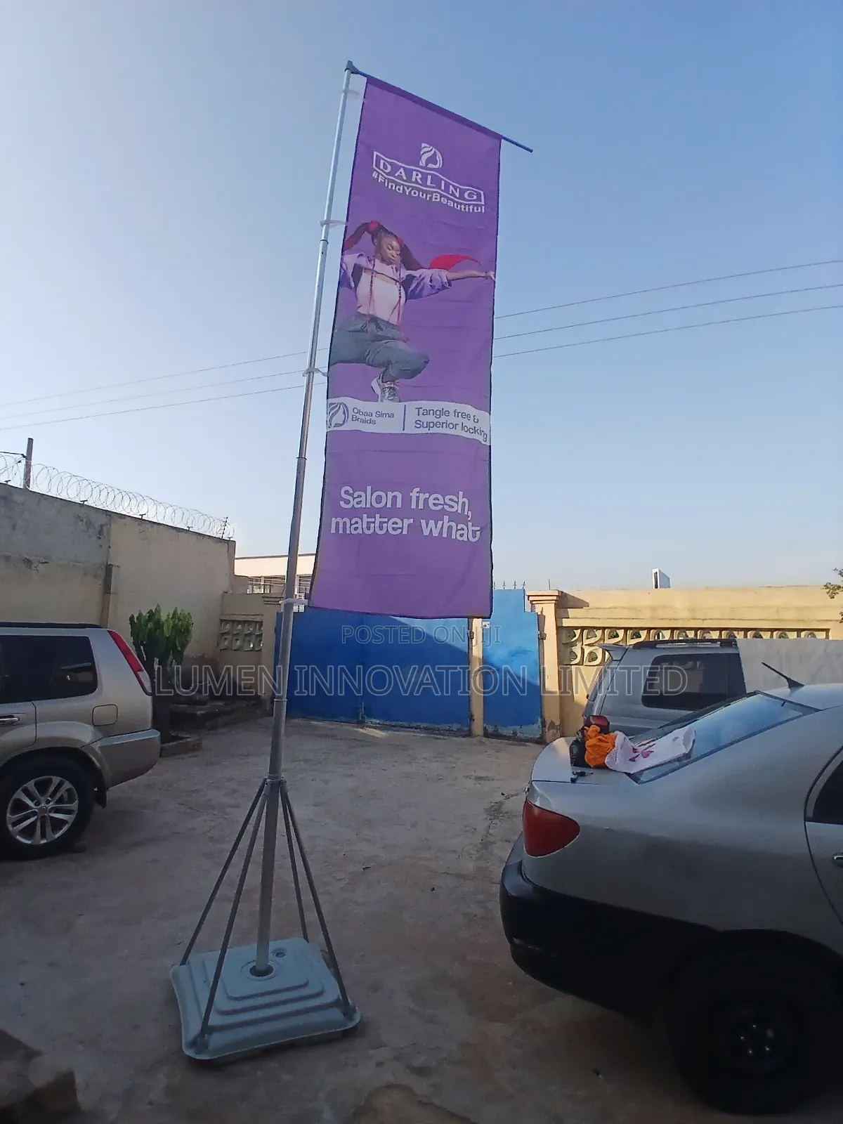 Telescopic Flag 5m (Stand Only) in Ga East Municipal - Printing Services, Kenneth Lawer | Jiji ...