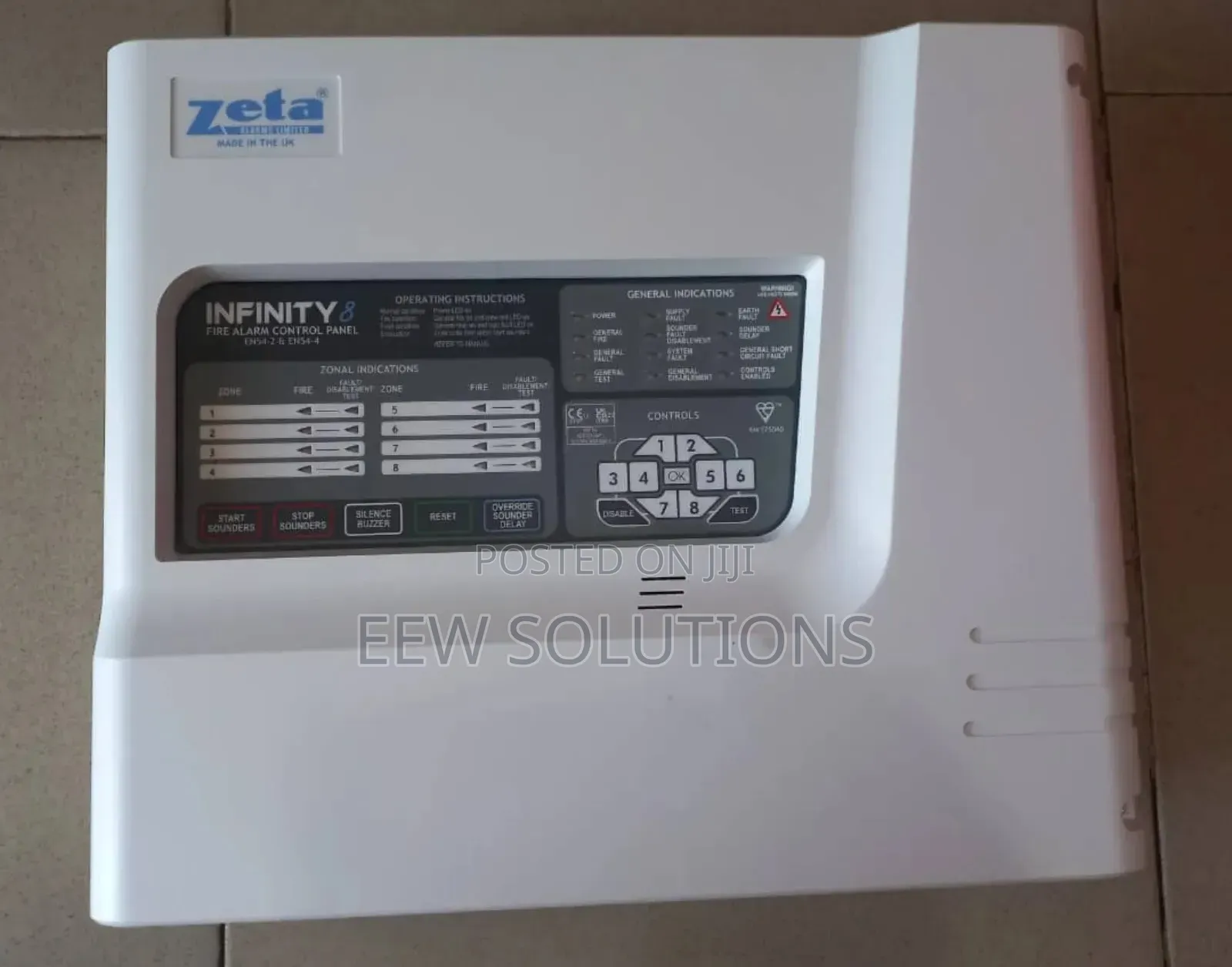 2 Zone Zeta Conventional Fire Alarm Control Panel in Dansoman - Safety ...