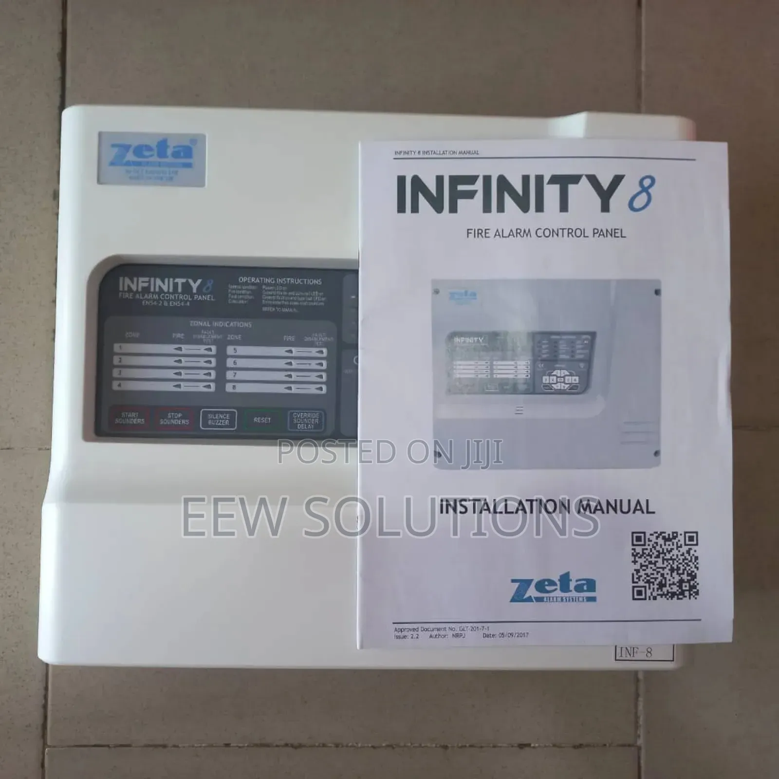 8 Zone Zeta Conventional Fire Alarm Control Panel in Dansoman - Safety ...