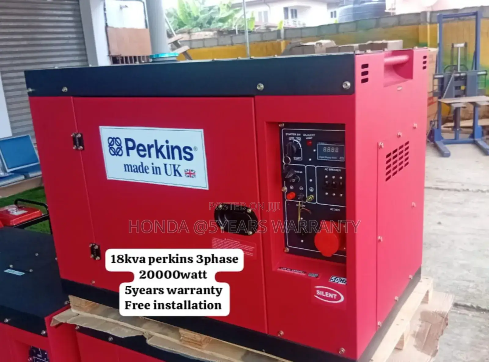 Brightening Lives With Energy Perkins 18kva Generator 3phase in Accra ...