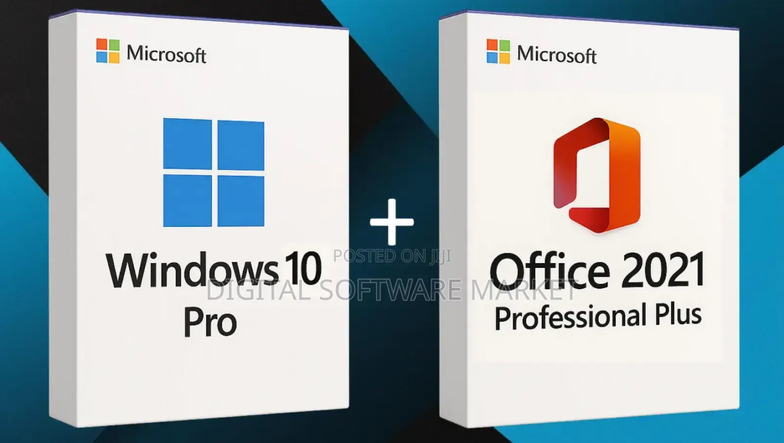 Windows 10 Pro + Office 2021pro Plus Bundle Lifetime License in Accra ...