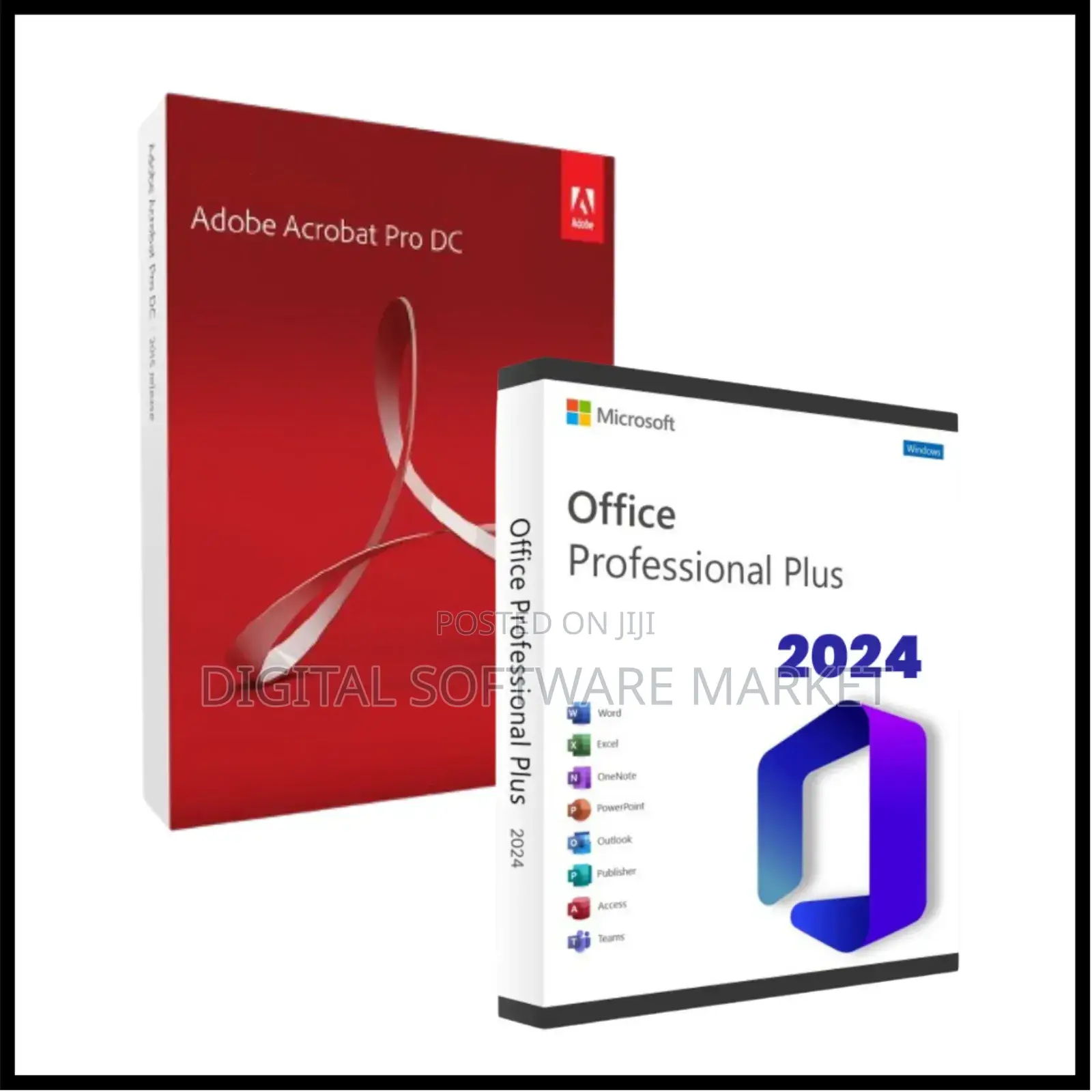 Microsoft Office 2024 Adobe Acrobat 2025bundle Lifetime Key in Accra Metropolitan - Software ...