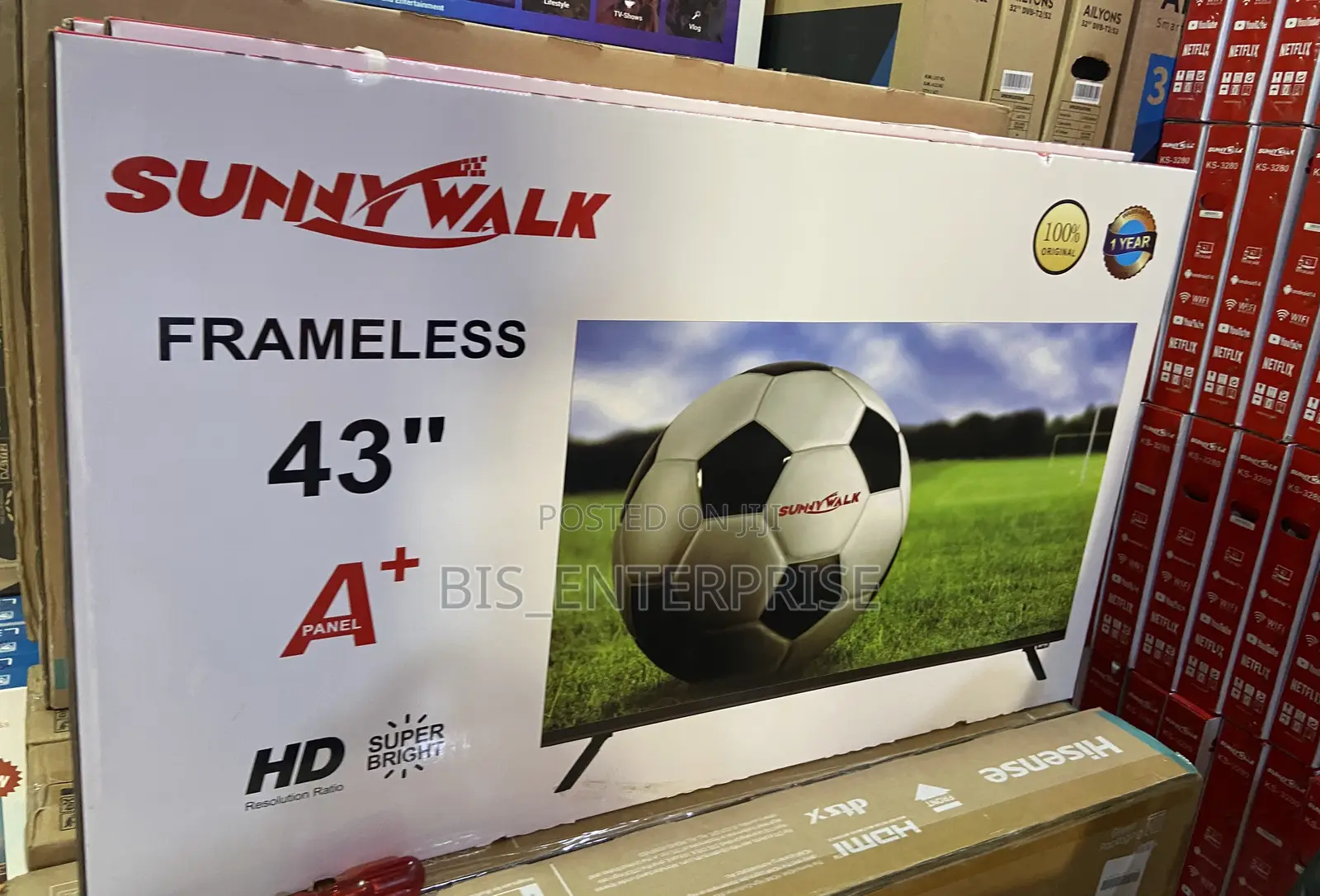 Sunny Walk 43” Frameless Digital Satellites for sale - Bis_enterprise ...