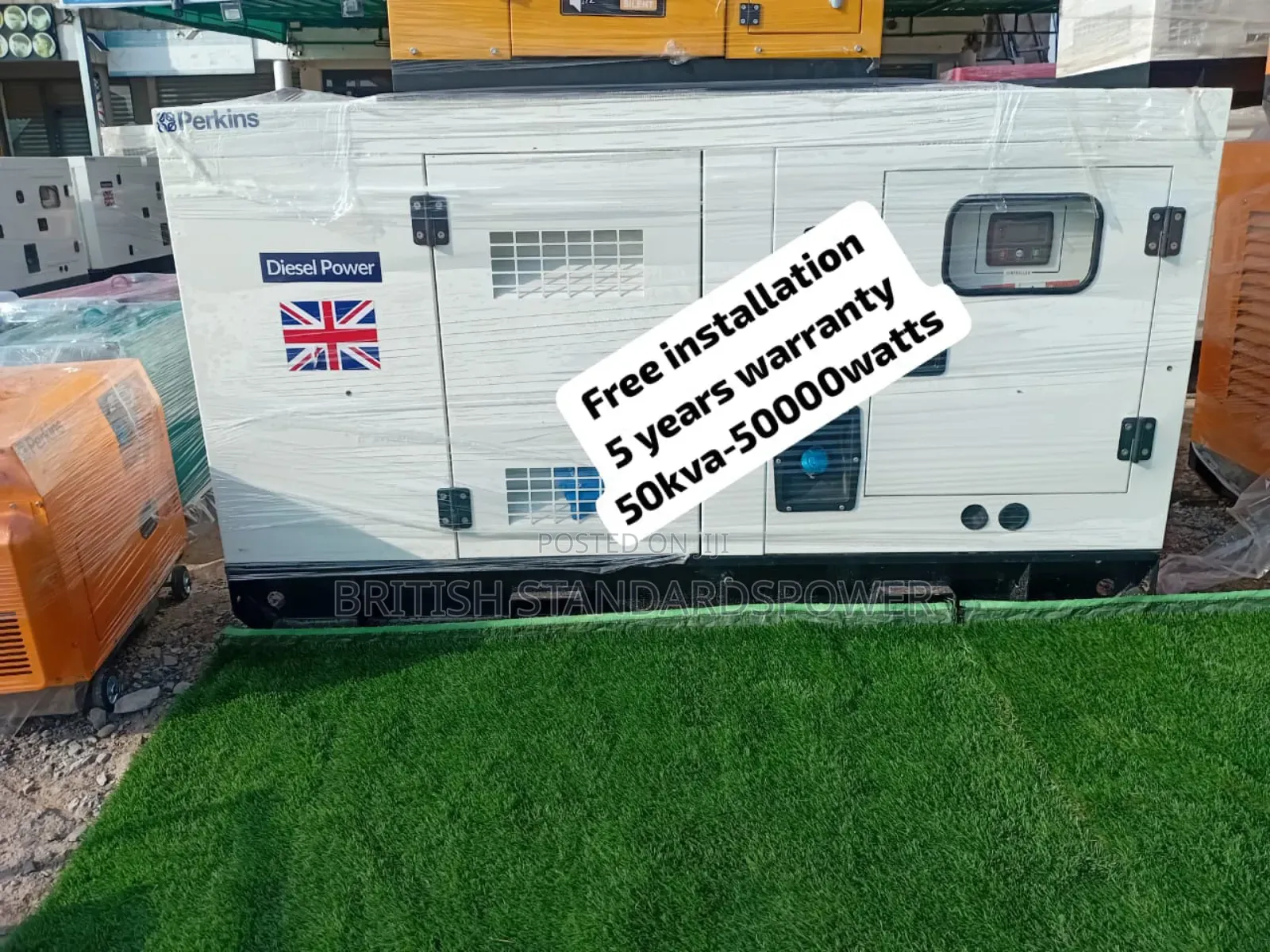 Redundant Power System 50kva Silent Diesel Generator in Accra ...