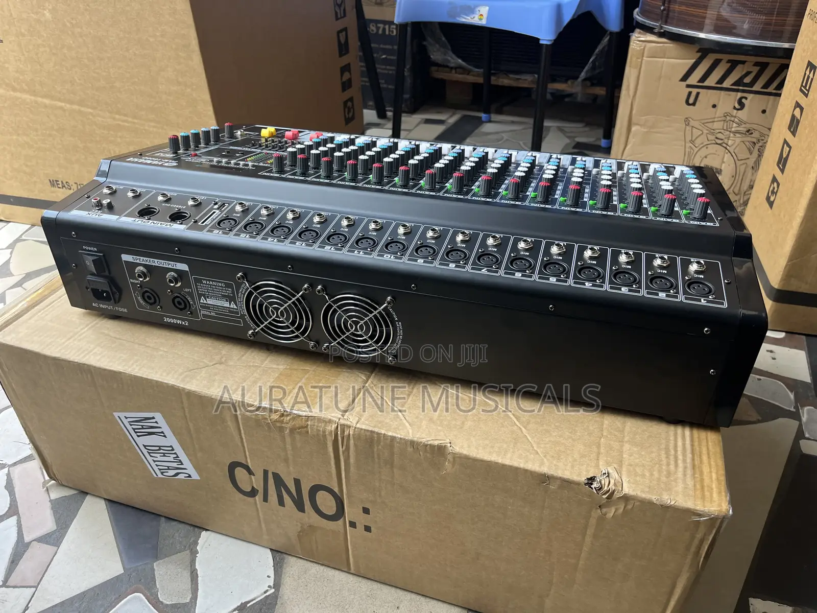 Yamaha Powered Mixer 16-Channel in Accra Metropolitan - Audio & Music ...