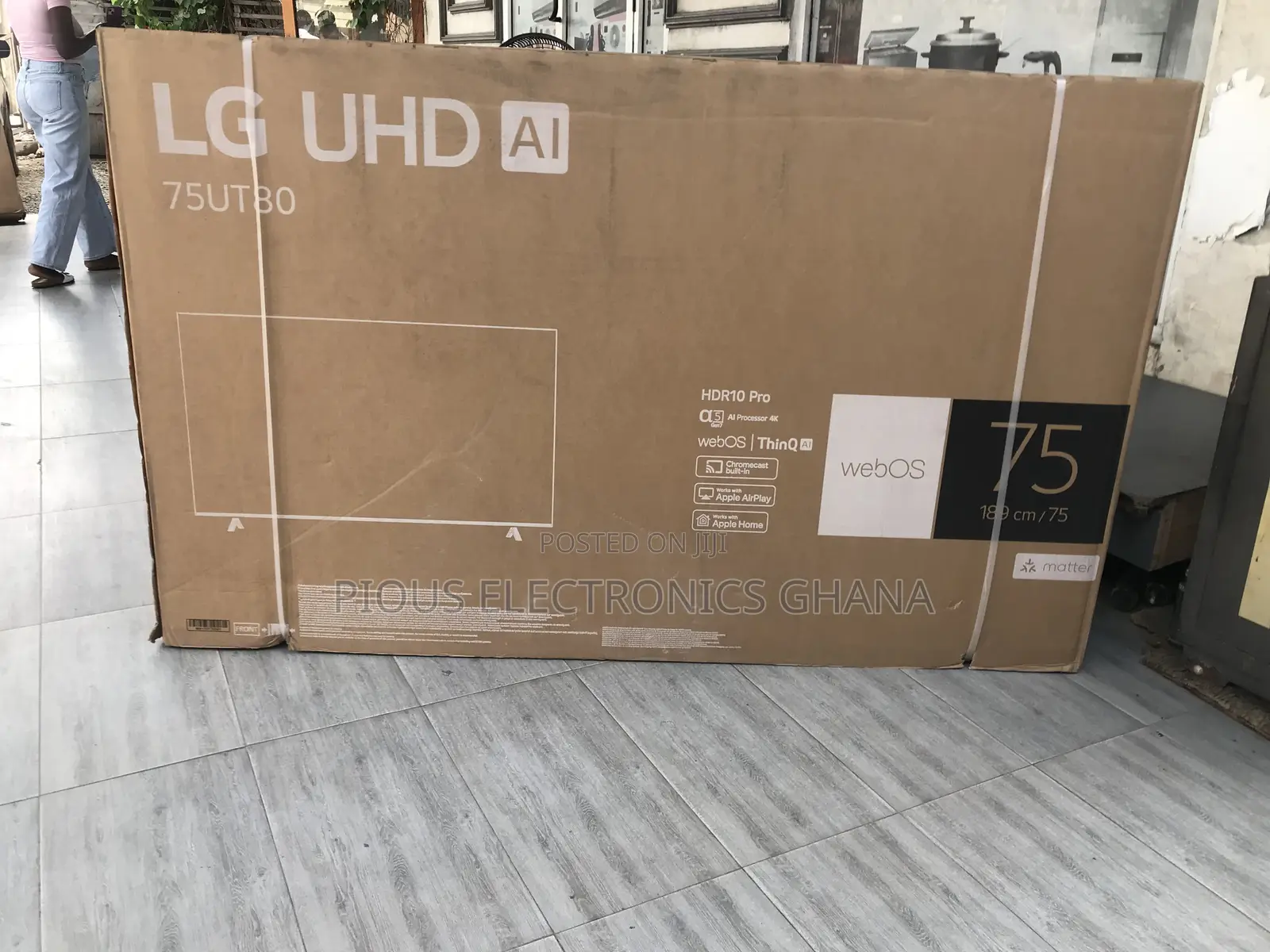 Shop Lg 75” Class Ut75 Series Led Uhd Smart Webos Tv in Adabraka - TV ...