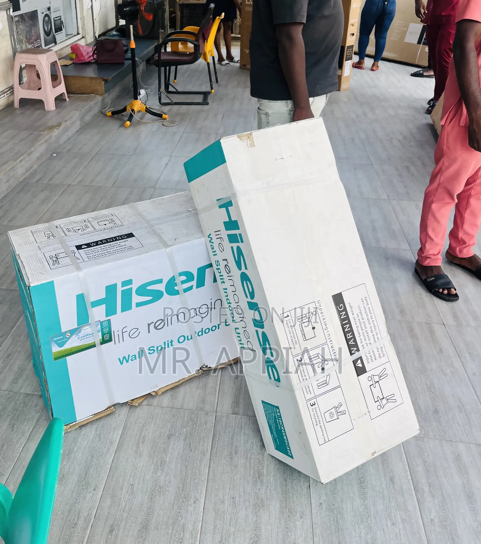 Well Design Hisence 2.5hp Split Type Air Conditioner(2025) in Adabraka ...