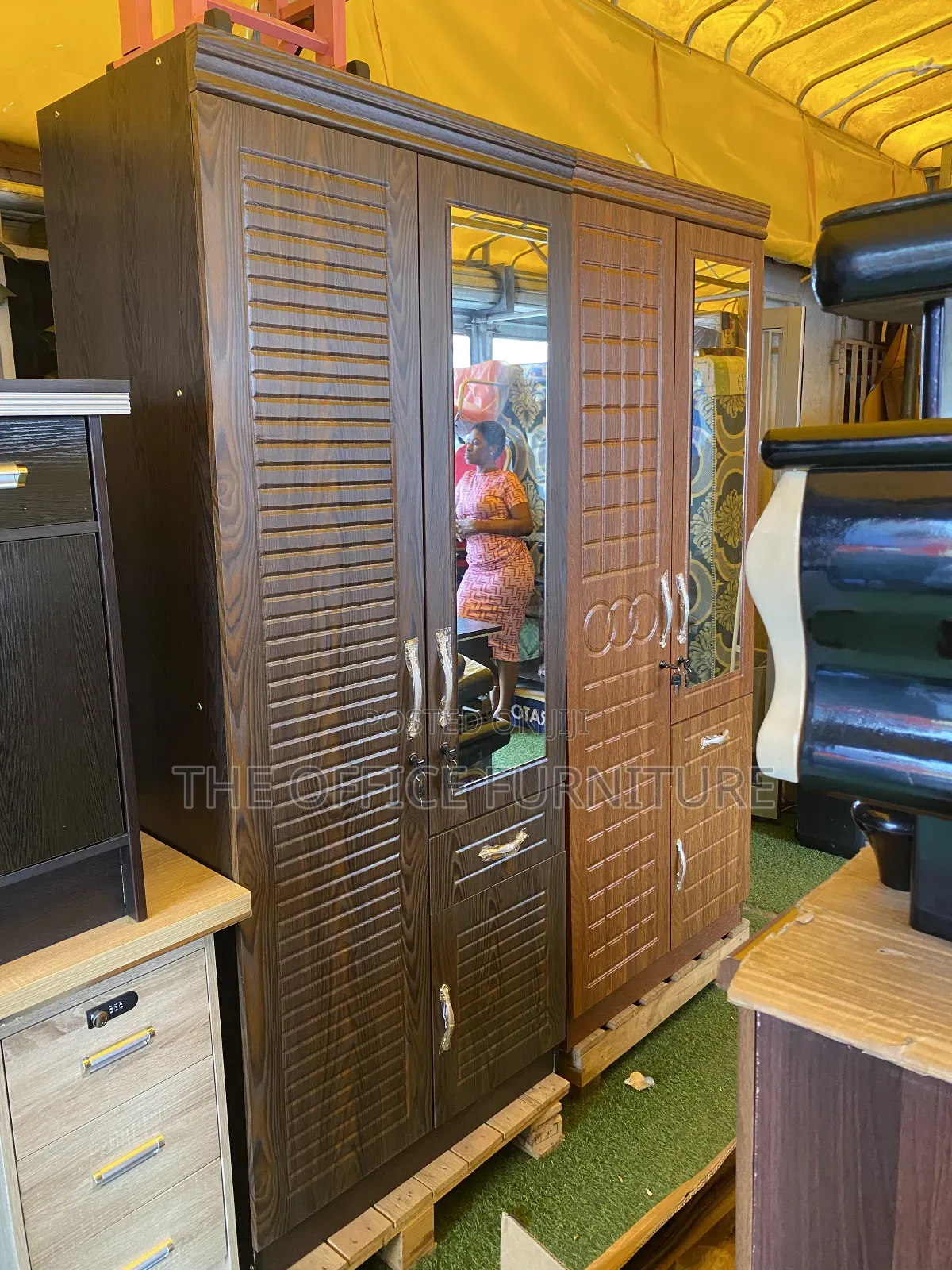 Double Door Wardrobe for sale - The Office Furniture Price: GH₵ 1,800 ...