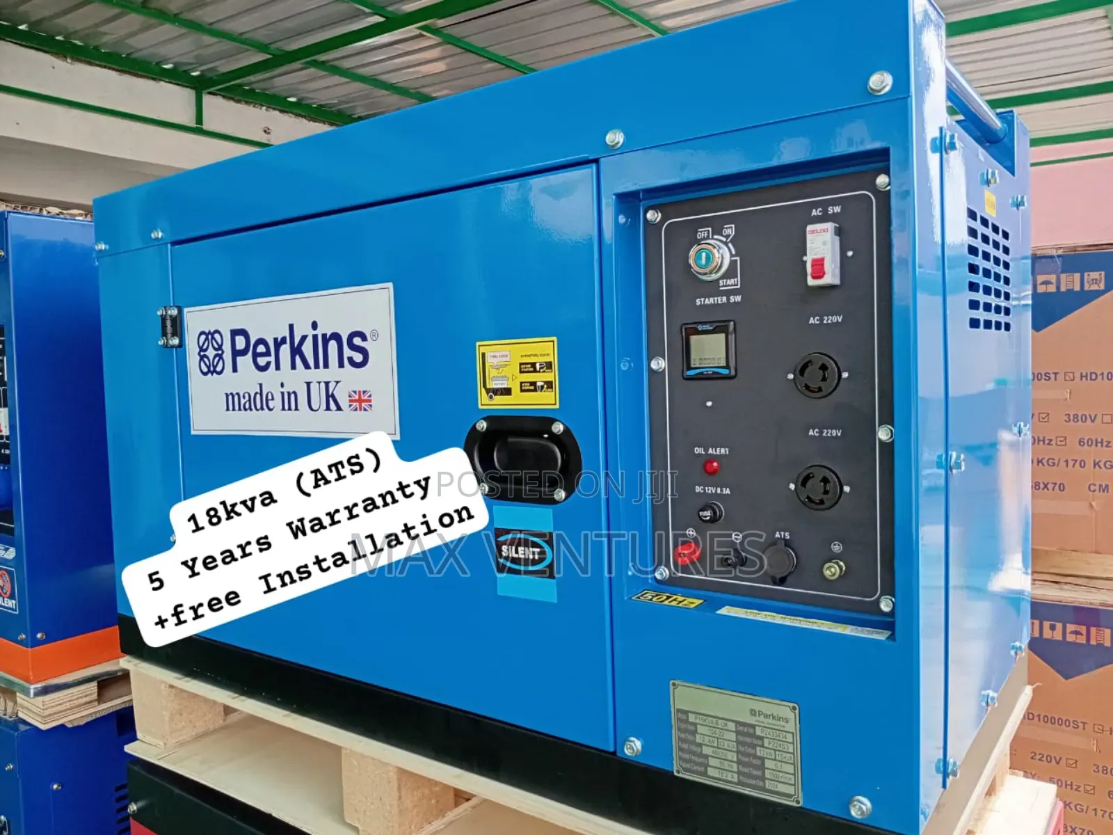 Ats Silent Diesel Generator 18kva Power Supply in Accra Metropolitan ...