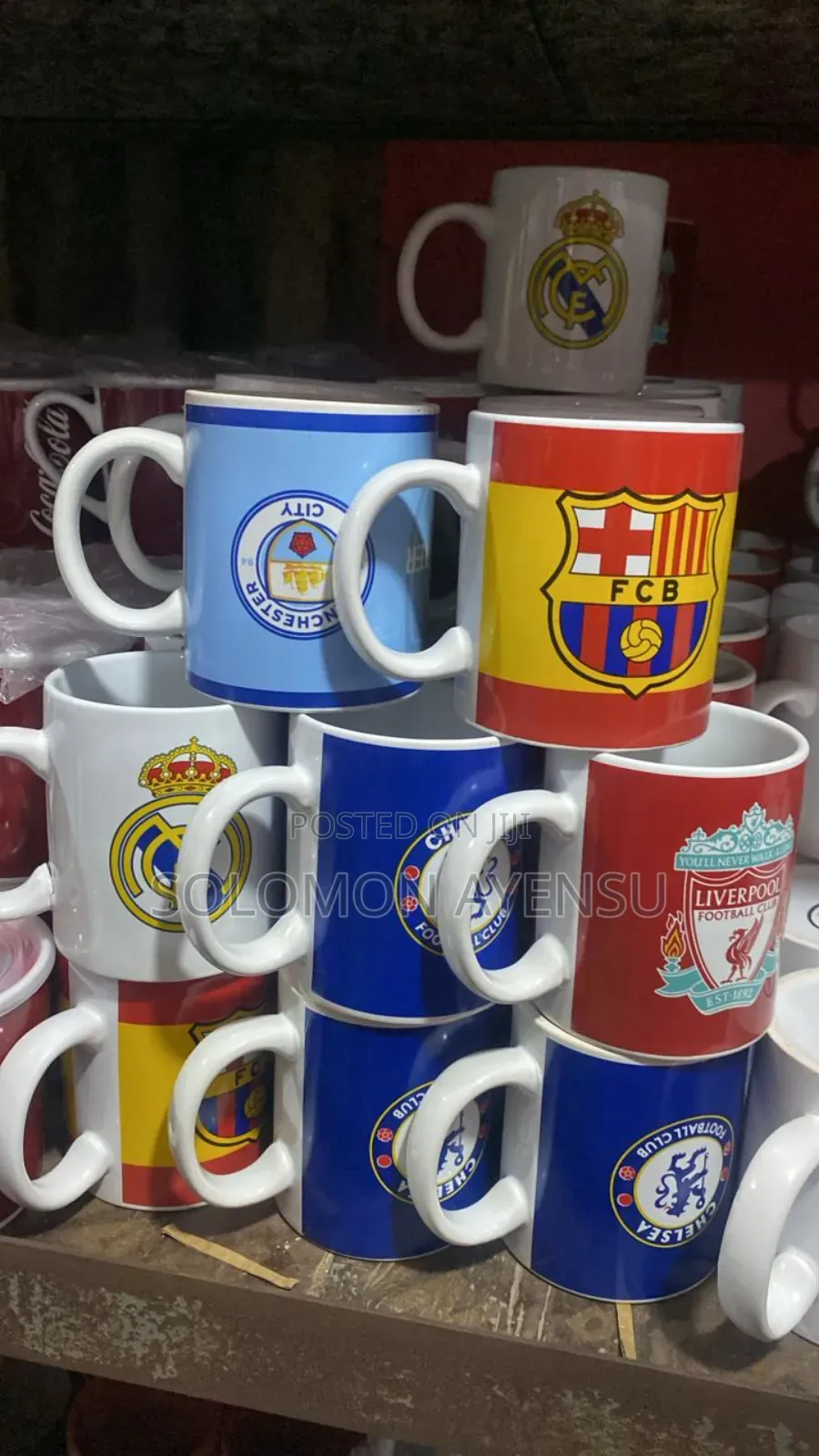 Collection Of Football Mug Available in Accra Metropolitan ...