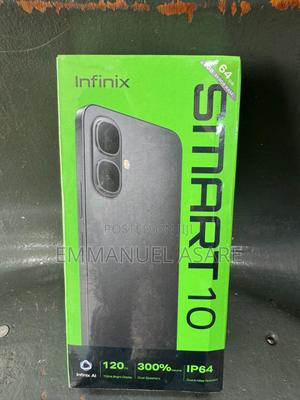 New Infinix Smart 10 128 GB Black in Circle - Mobile Phones, Emmanuel ...