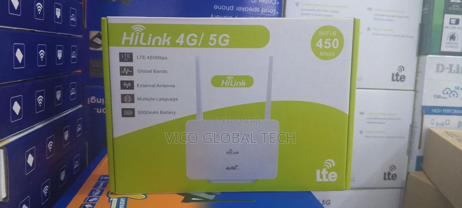 Hilink 4g/5g Router in Circle - Networking Products, Vico Global Tech ...