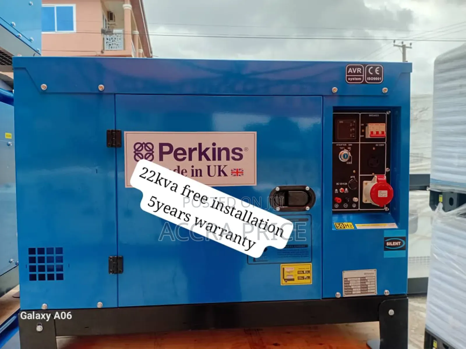 Nova Engine (Ats)Perkins 22kva Diesel Generator 22kva Diesel in Accra ...